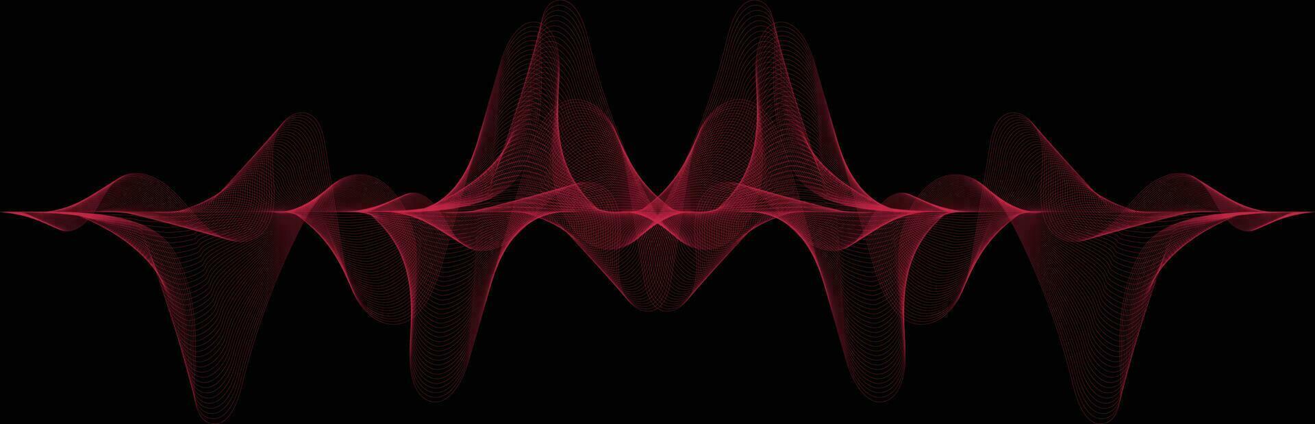 Abstract Blue Wave Background Blue Minimal Round Lines Abstract