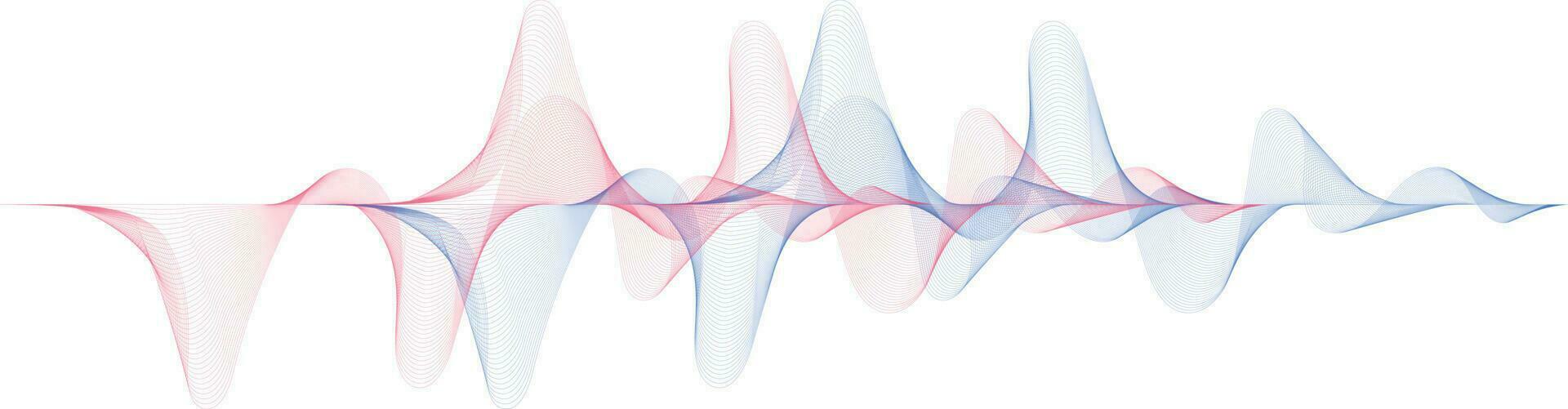 Abstract Blue Wave Background Blue Minimal Round Lines Abstract
