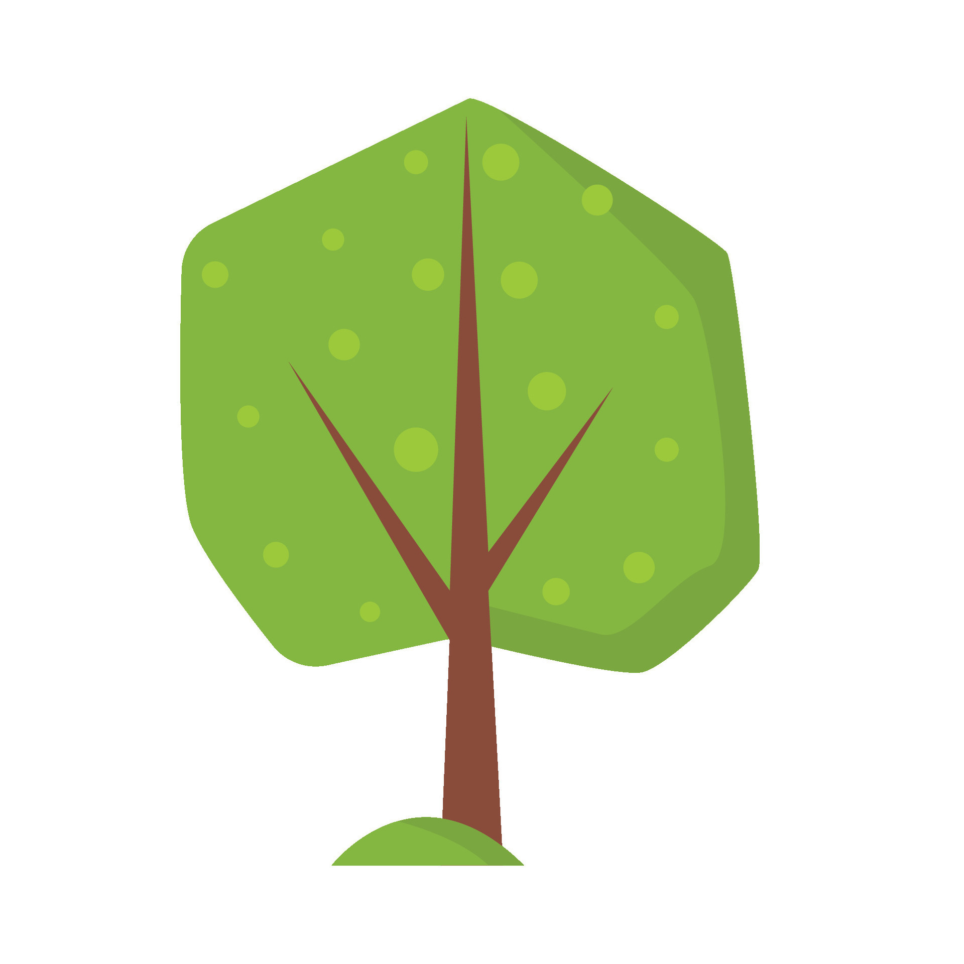 árbol elemento vector 27579246 Vector en Vecteezy