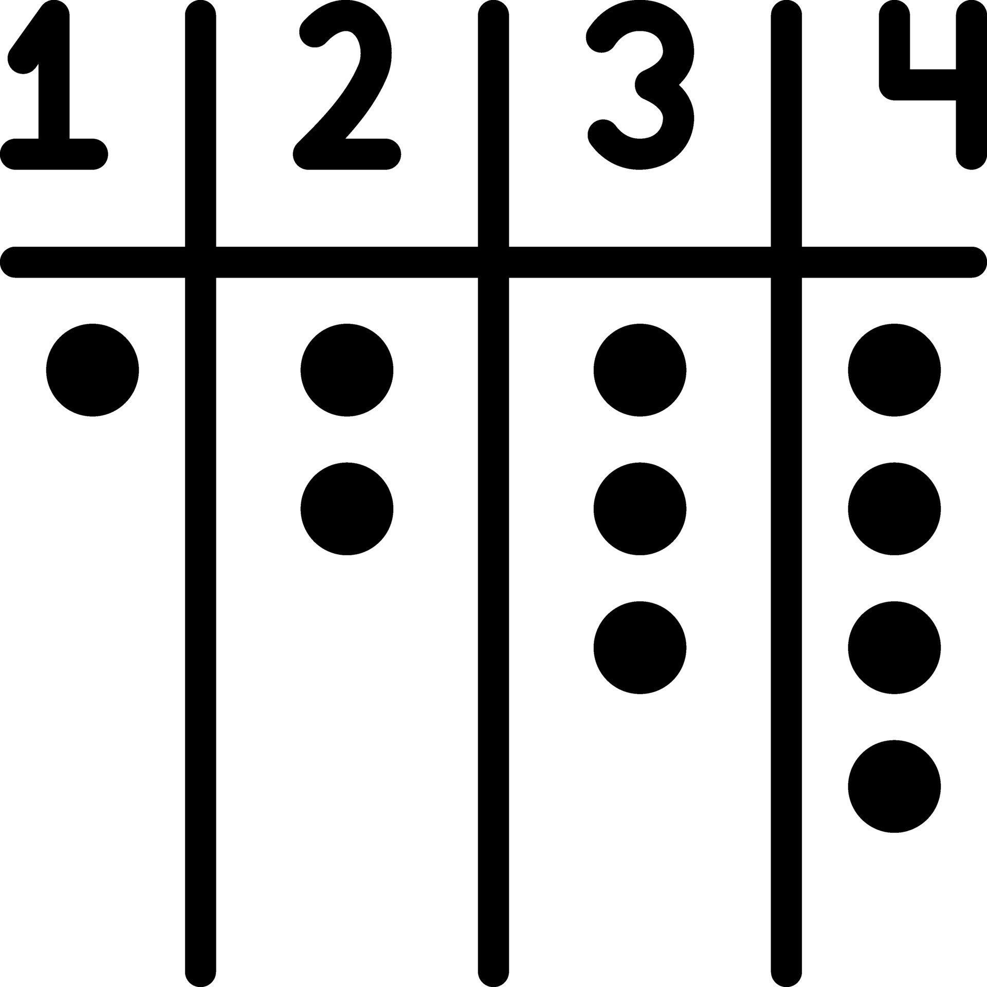 solid icon for count 27579367 Vector Art at Vecteezy