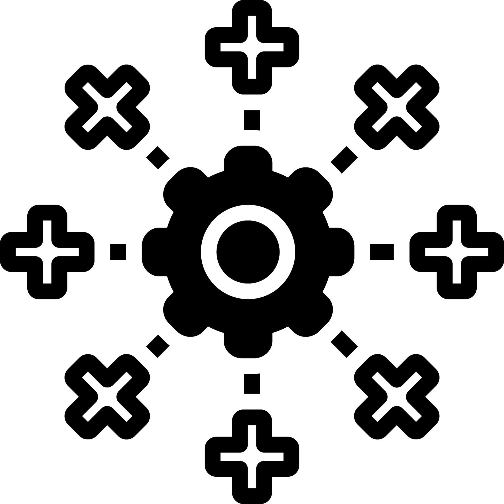 solid icon for system 27579410 Vector Art at Vecteezy