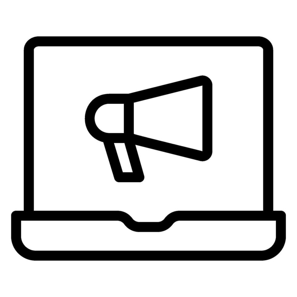 digital marketing line icon 27580602 Vector Art at Vecteezy