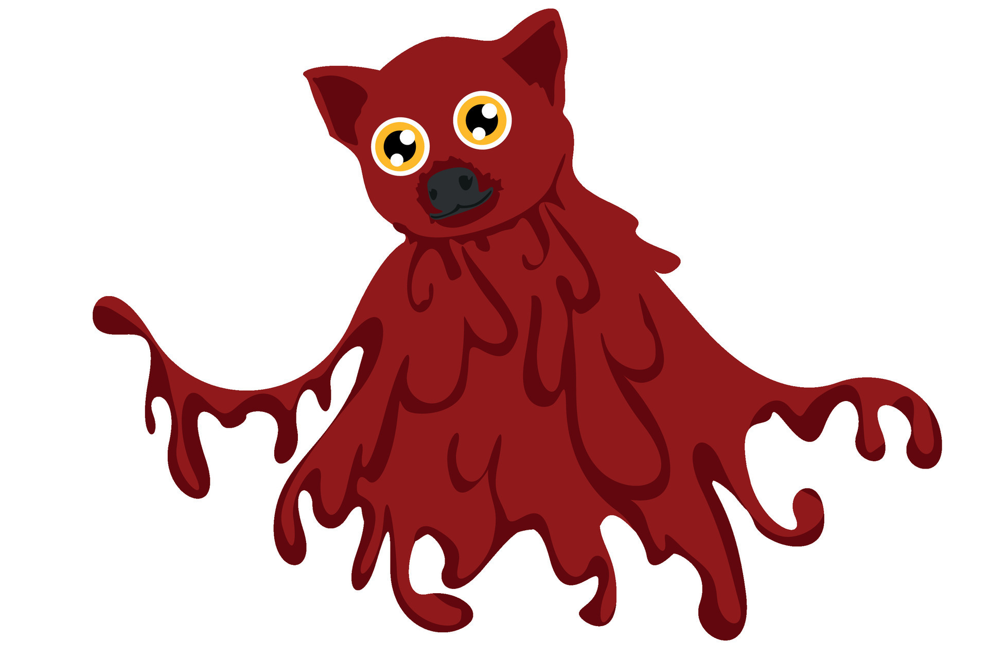 Halloween - Cute Bloody Bat 27581431 Vector Art at Vecteezy