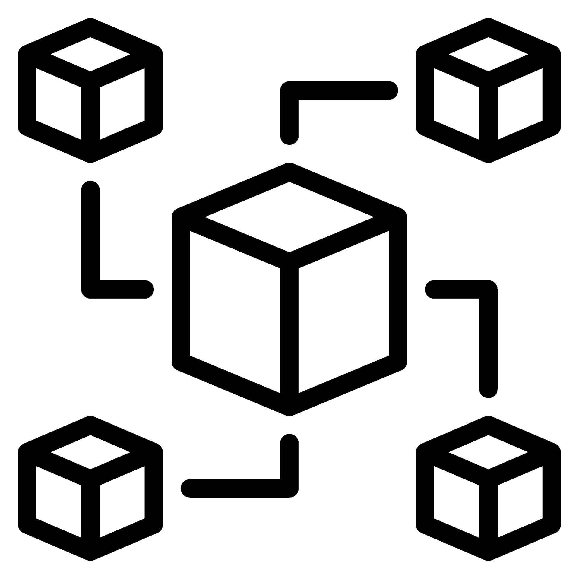 Blockchain Network Icon 27601982 Vector Art At Vecteezy