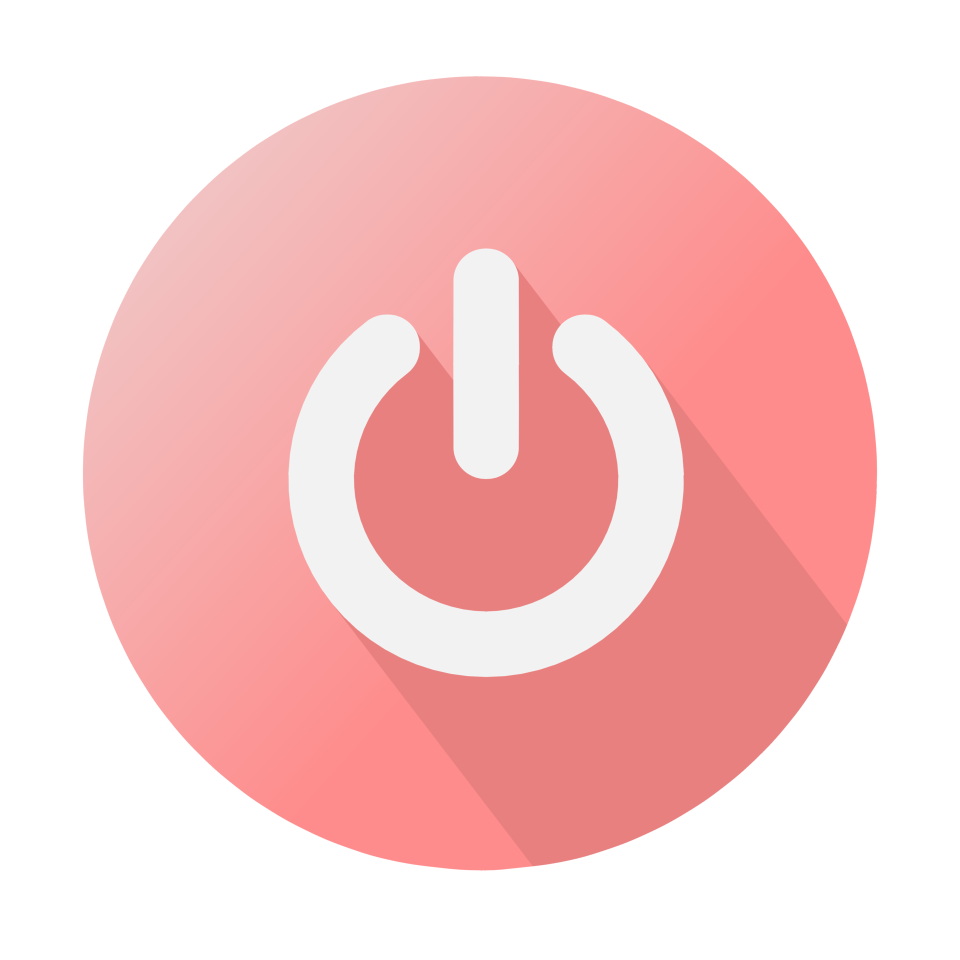 simple power button icon design on red circle background 27604907 PNG simple power button icon design on red circle background 27604907 PNG