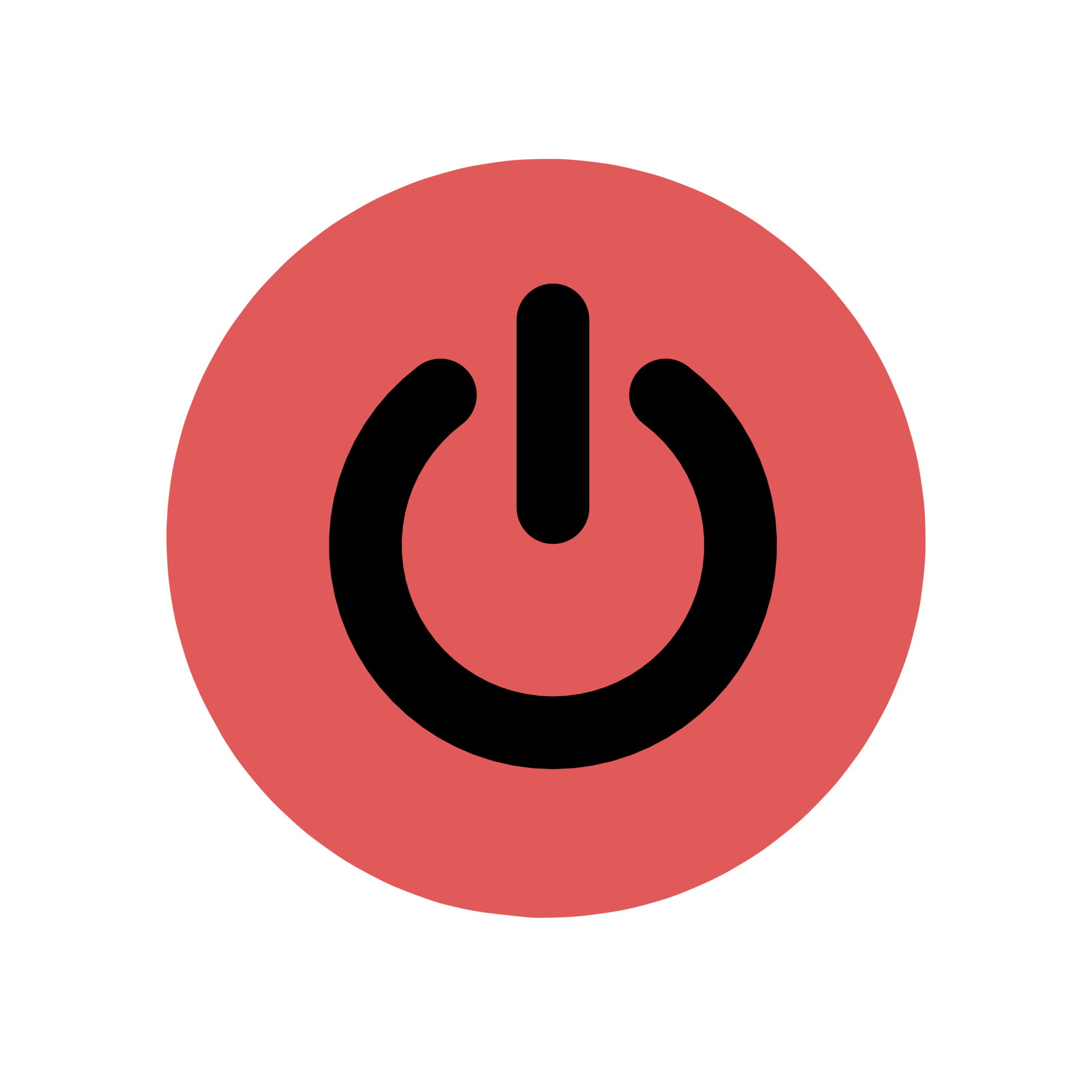 simple power button icon design on red circle background 27604928 PNG simple power button icon design on red circle background 27604928 PNG