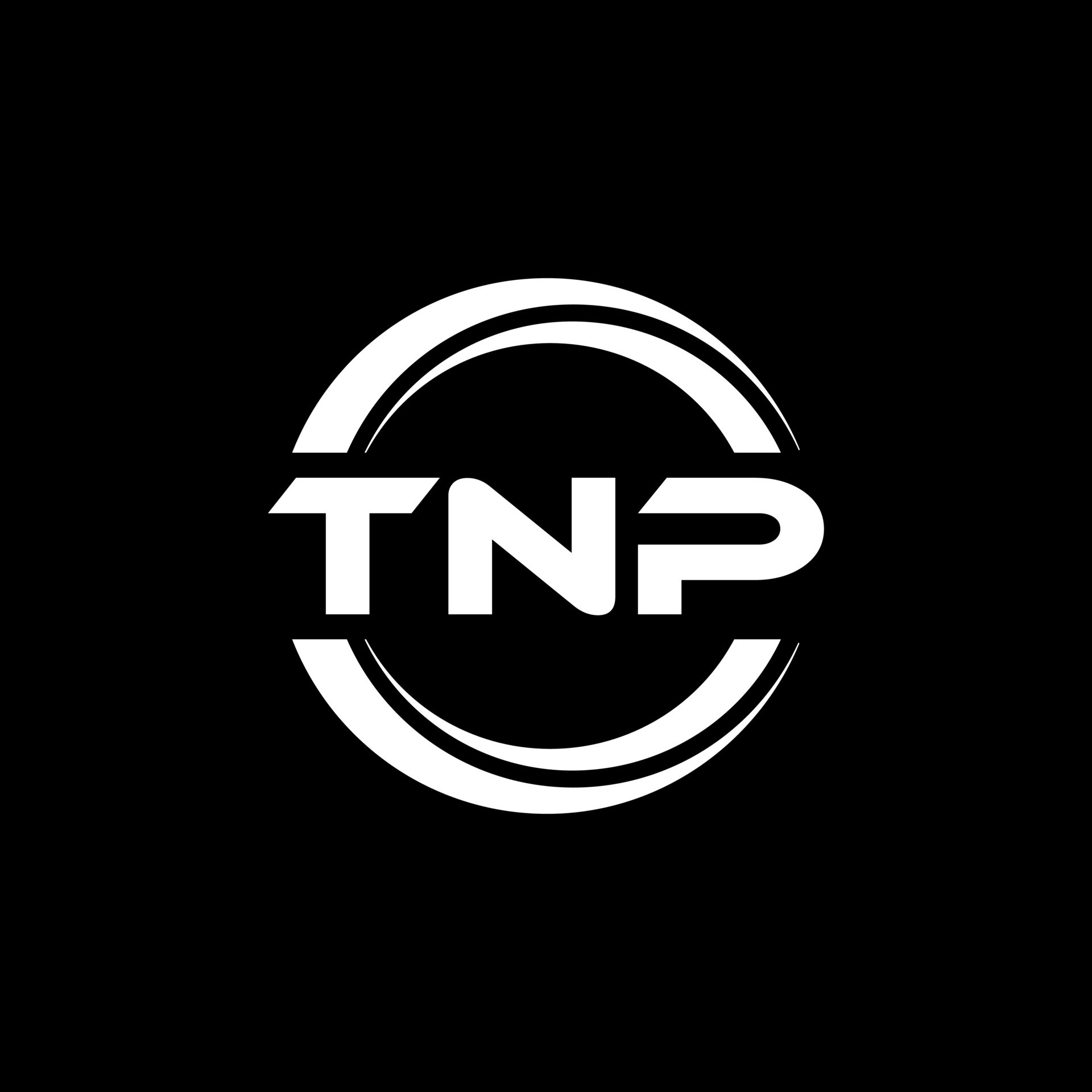 tnp logo diseño, inspiración para un único identidad. moderno elegancia y creativo diseño ...