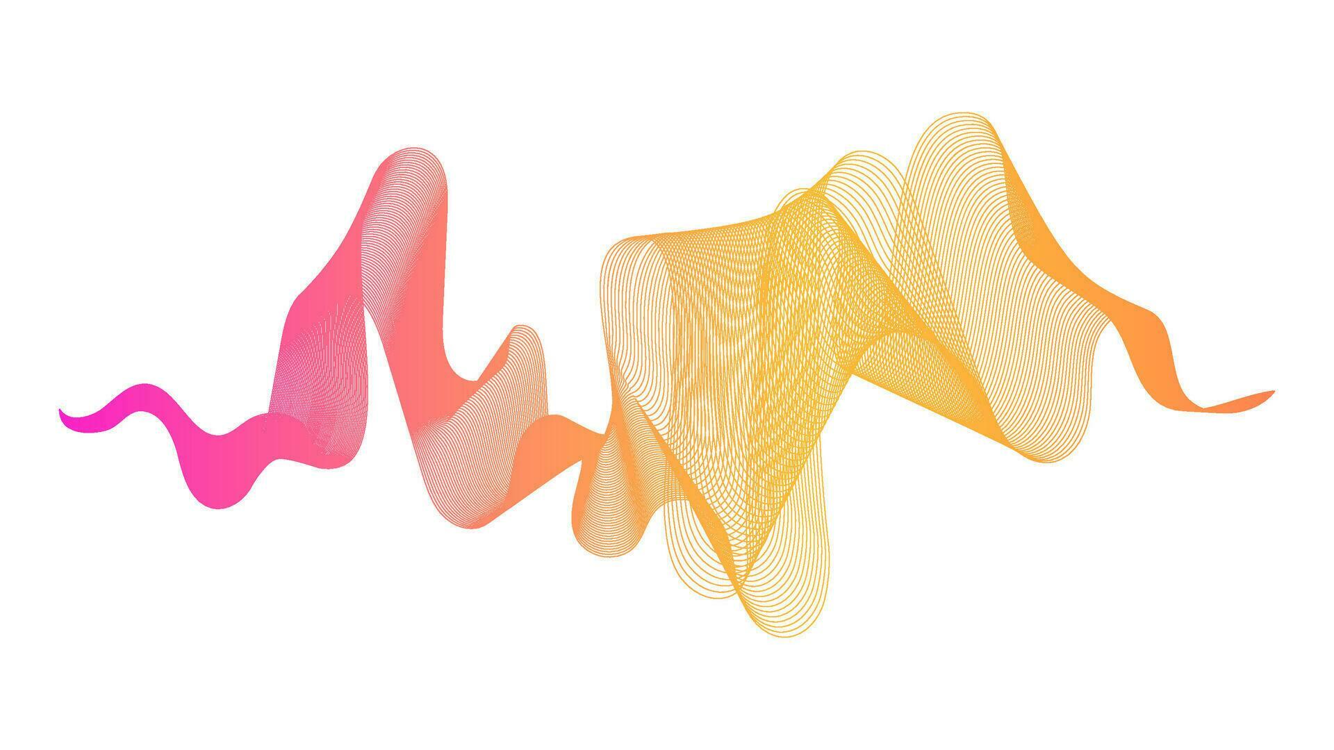 Abstract Backdrop With Colorful Wave Gradient Lines 27610140 Vector Art At Vecteezy