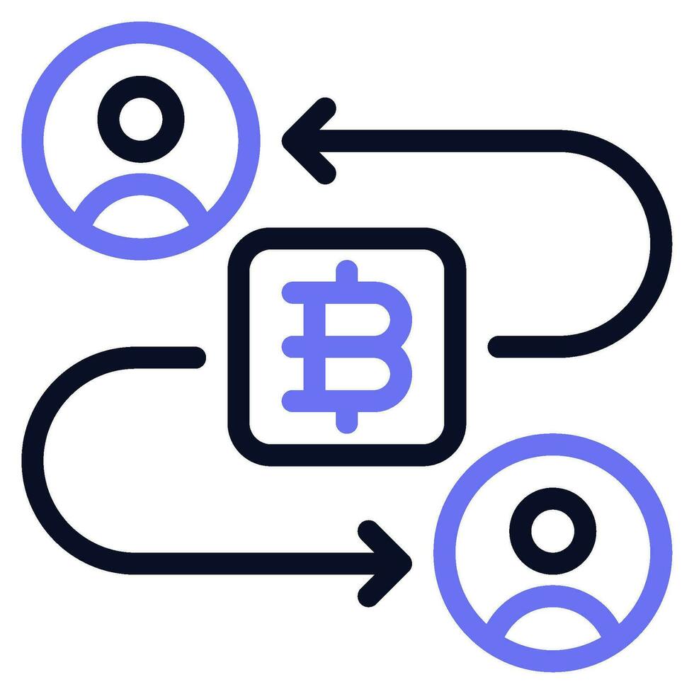 Peer-to-Peer Transactions Icon 27623654 Vector Art at Vecteezy Peer-to-Peer Transactions Icon 27623654 Vector Art at Vecteezy
