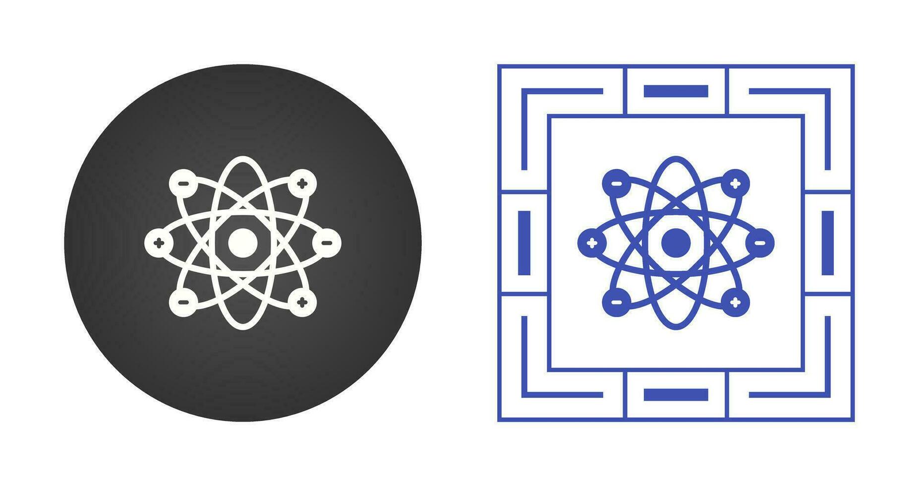 Atom Vector Icon 27651550 Vector Art At Vecteezy