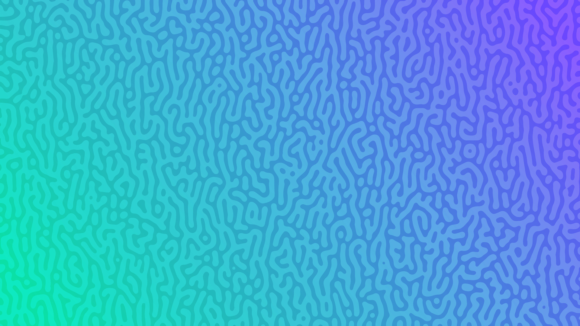 Blue Turing Reaction Gradient Background Abstract Diffusion Pattern With Chaotic Shapes Vector