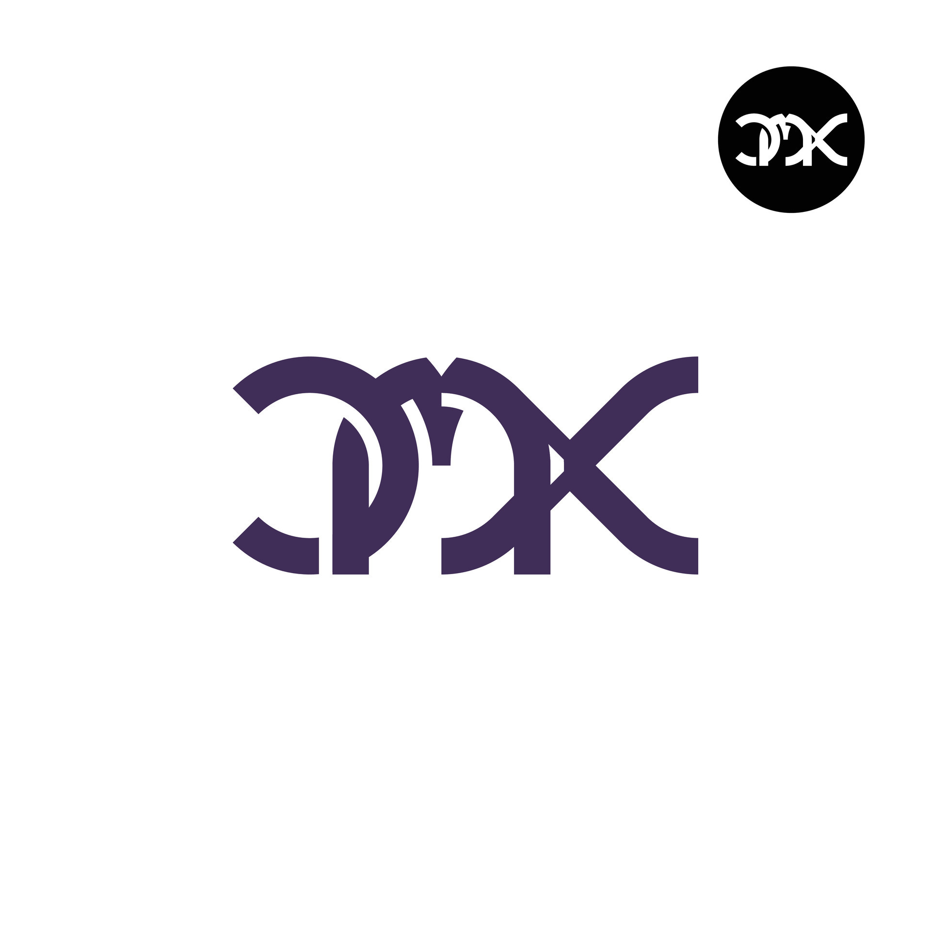 Letter Cmx Monogram Logo Design 27665645 Vector Art At Vecteezy