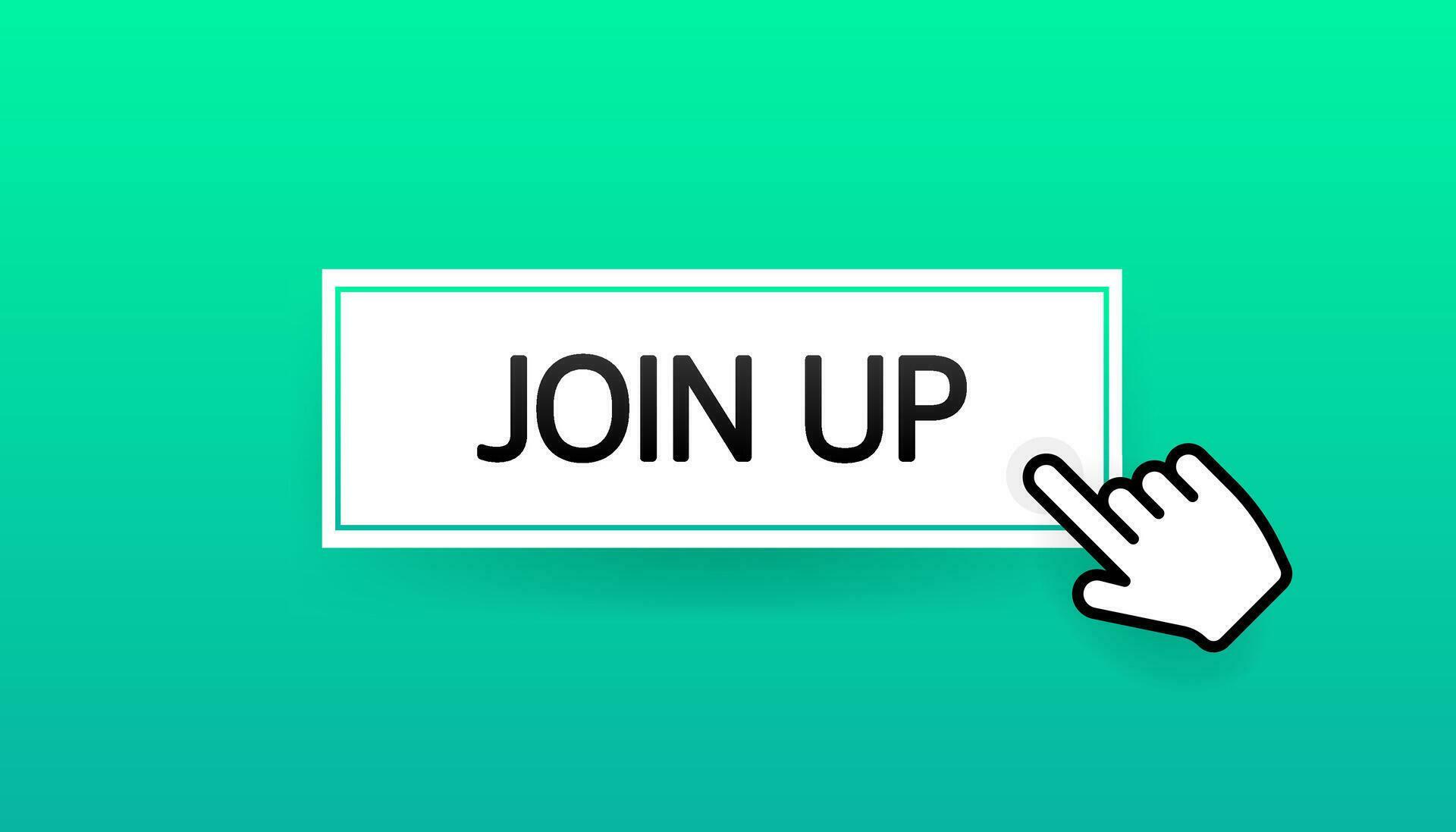 Button join up for banner design. Computer mouse click. Vector banner 27671224 Vector Art at ...