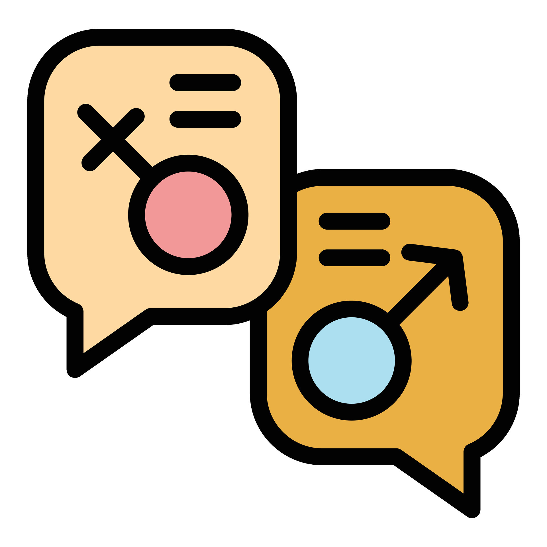 Sex education chat icon vector flat 27685576 Vector Art at Vecteezy