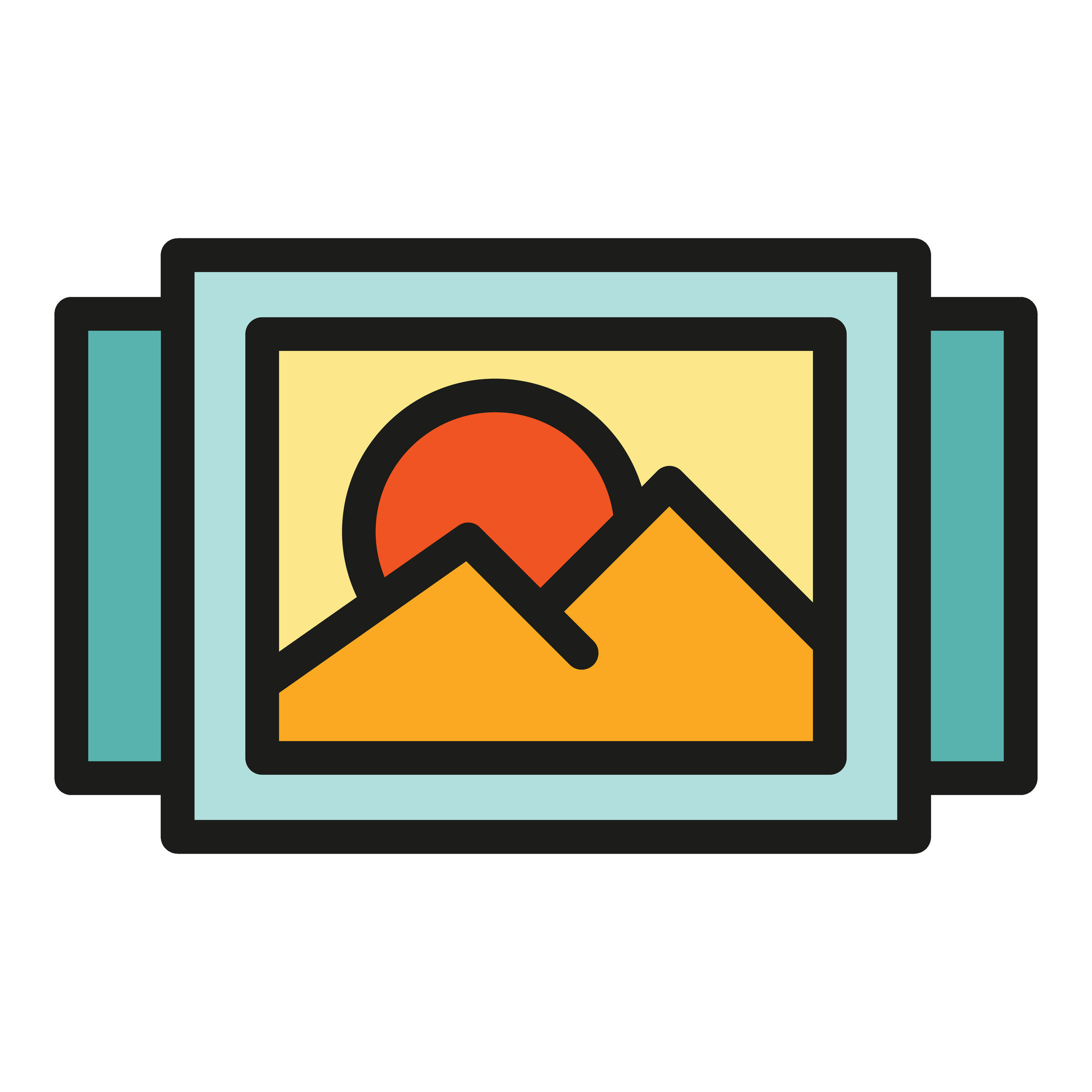 Digital image icon vector flat 27686050 Vector Art at Vecteezy