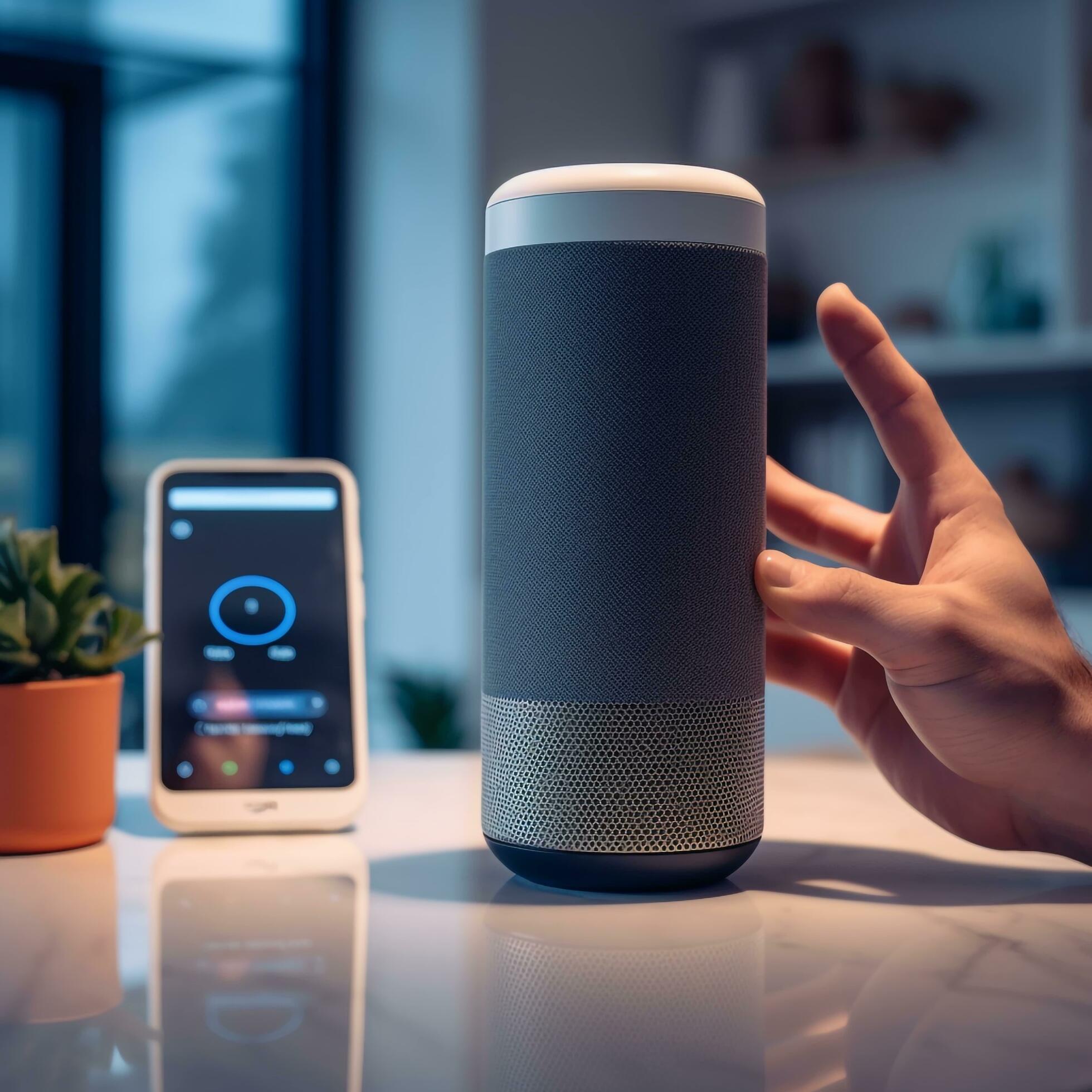 A Smart Home Assistant Demonstrating Voice Commands And Controlling Various Aspects Of The