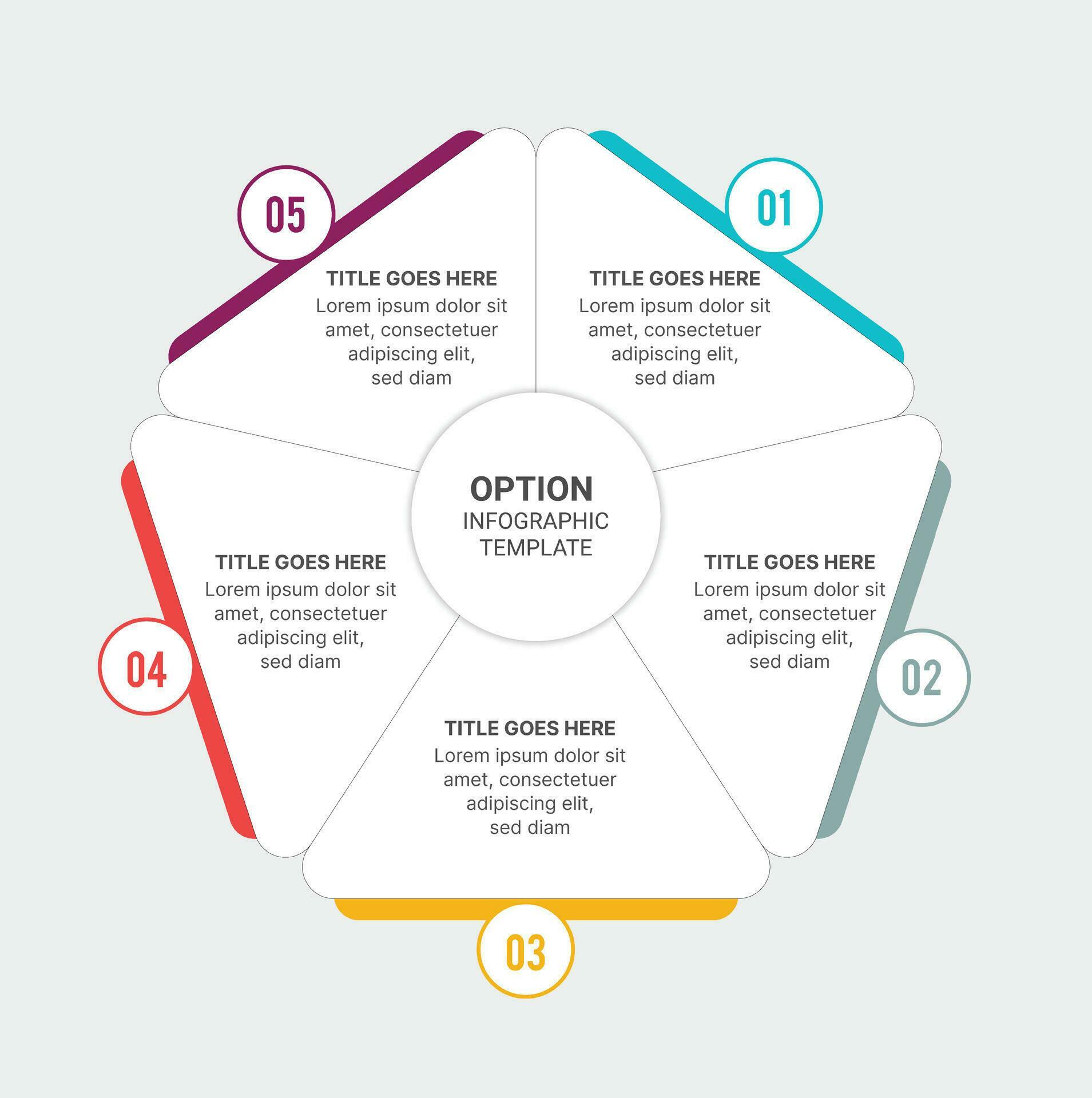 Five 5 Steps Options Circle Business Infographic Template Design ... Five 5 Steps Options Circle Business Infographic Template Design ...