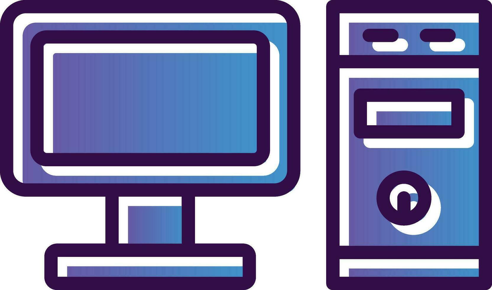 Computer Vector Icon Design 27692181 Vector Art at Vecteezy