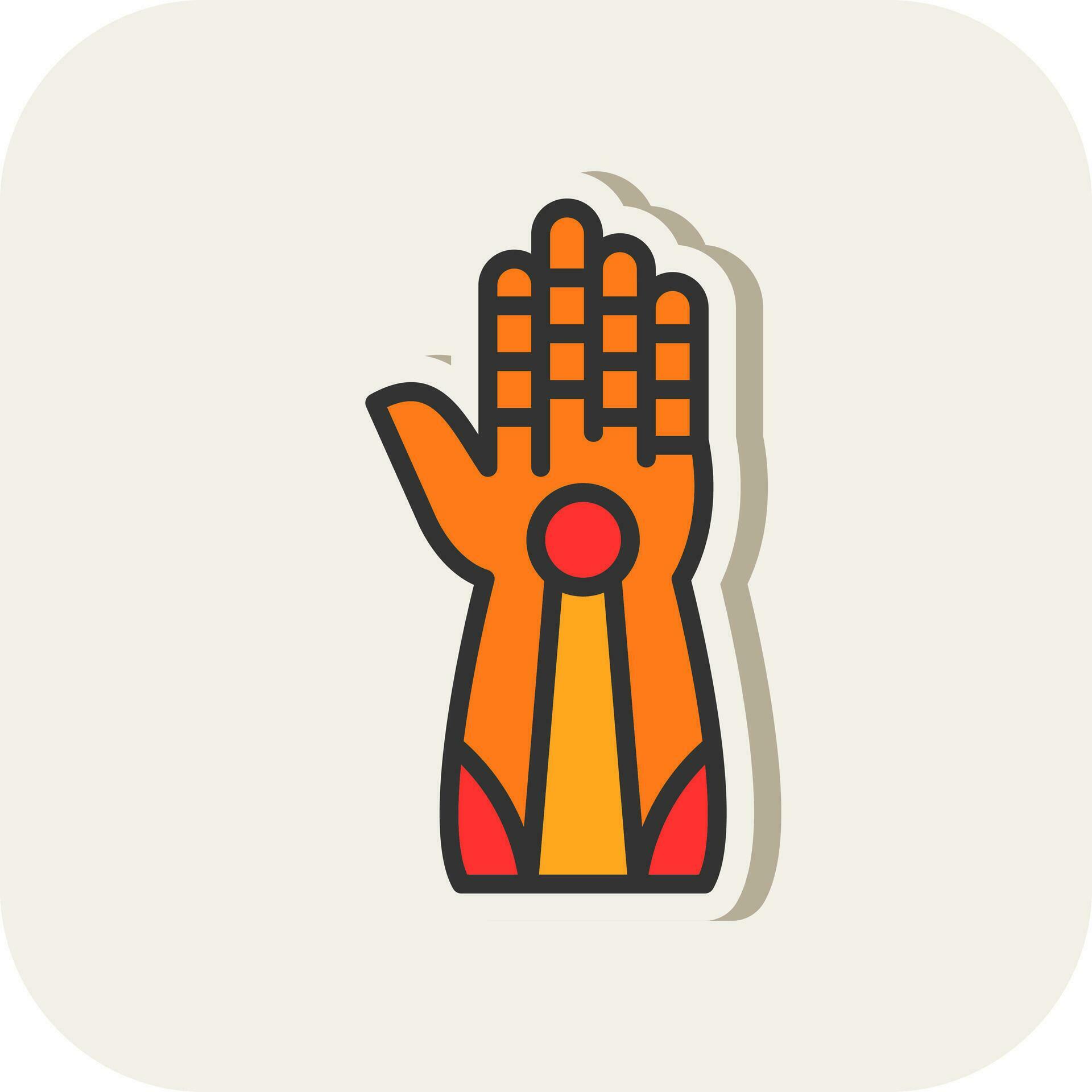 Gauntlet Vector Icon Design 27693447 Vector Art at Vecteezy