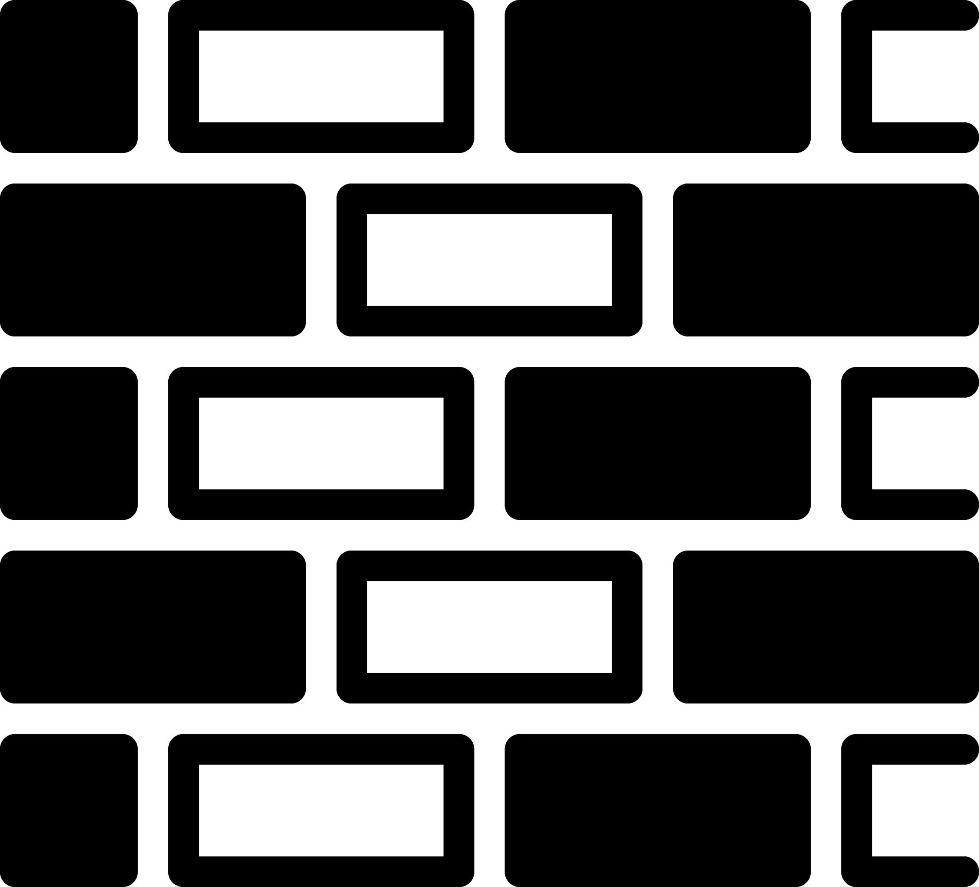 solid icon for brick 27694753 Vector Art at Vecteezy