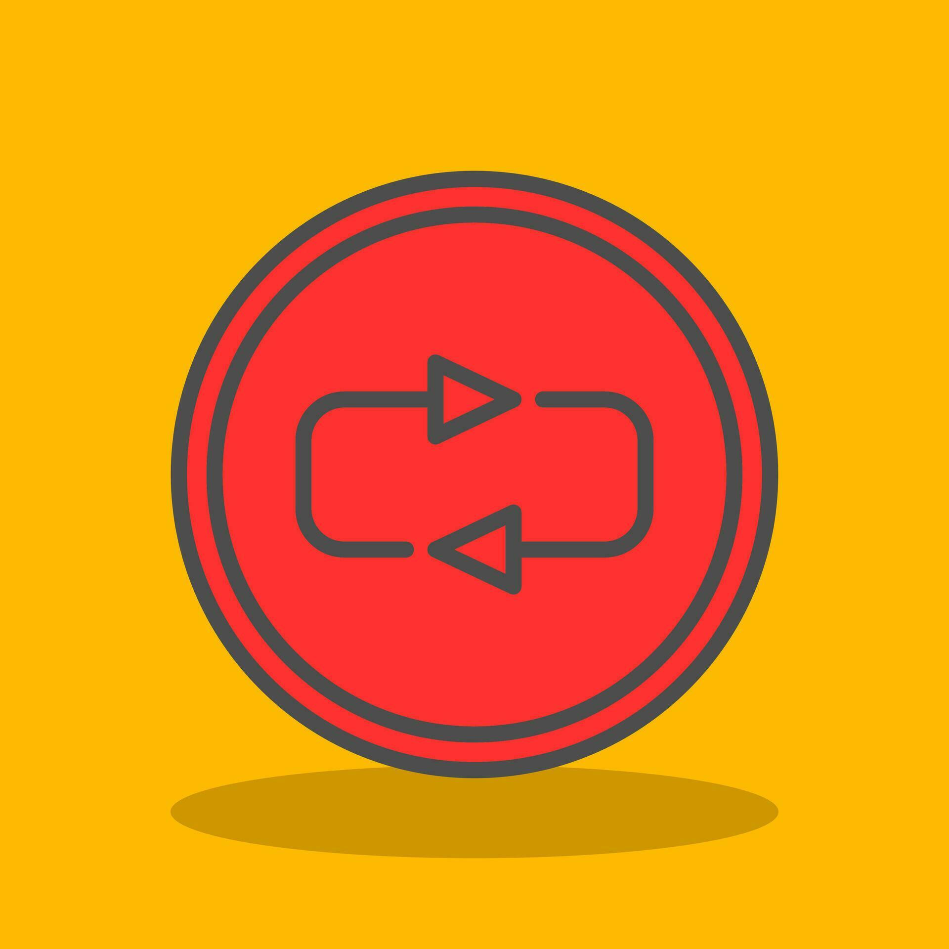 Loop Vector Icon Design 27702328 Vector Art at Vecteezy