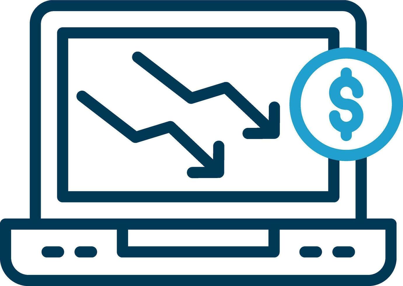 Decrease Vector Icon Design 27704134 Vector Art at Vecteezy