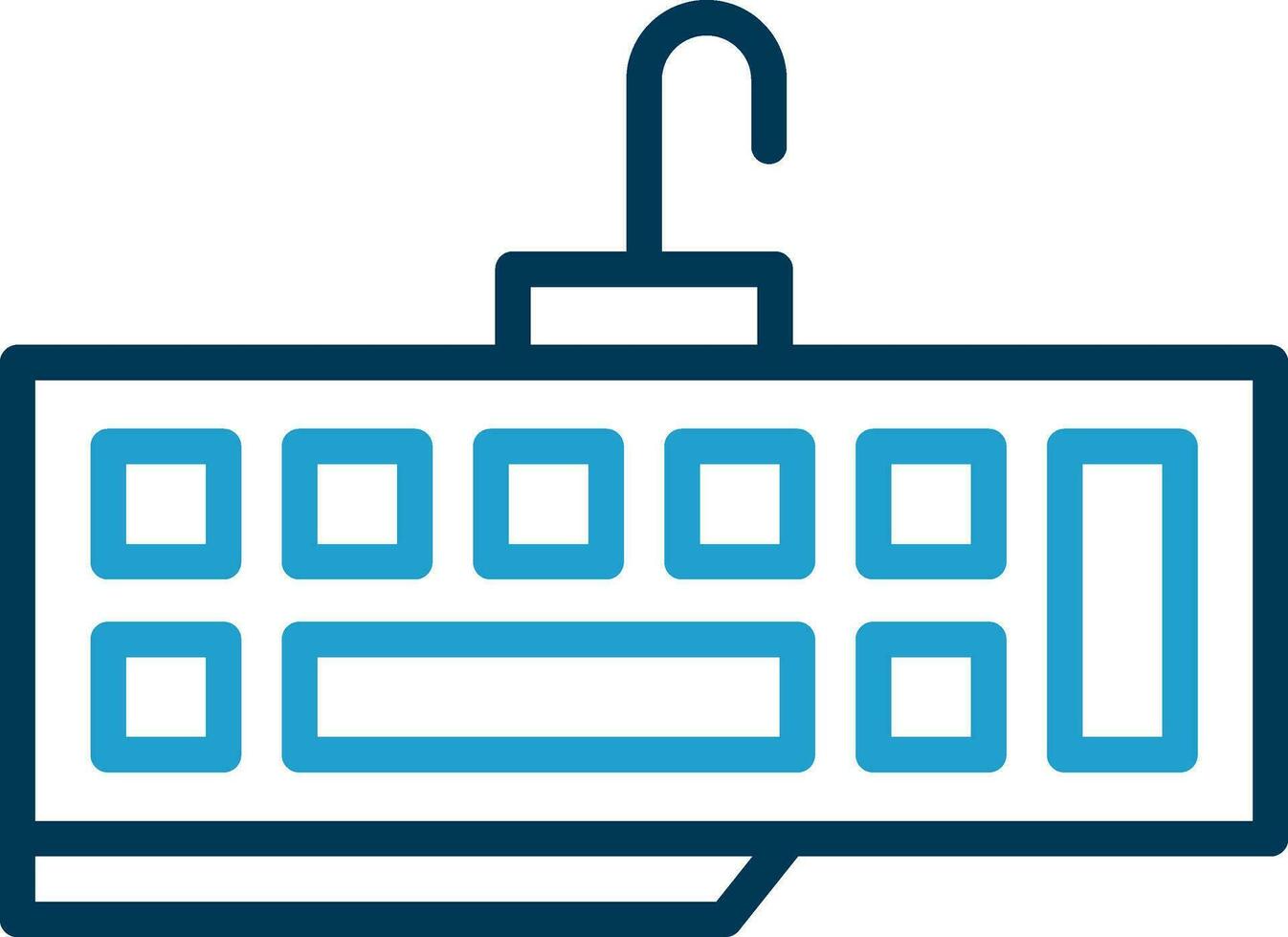 Keyboard Vector Icon Design 27704460 Vector Art at Vecteezy