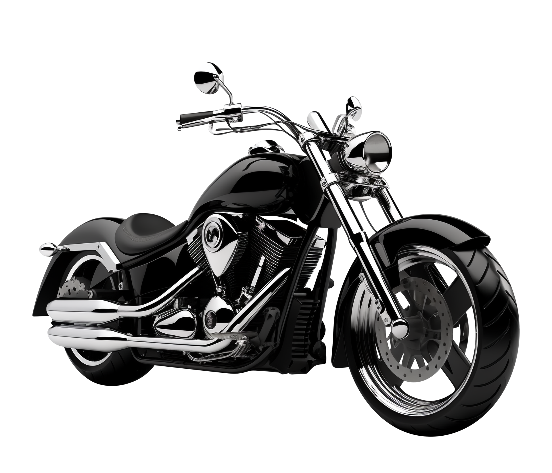 Cruiser motorbike png luxurious motorcycle png cruiser motorbike transparent background ai ...