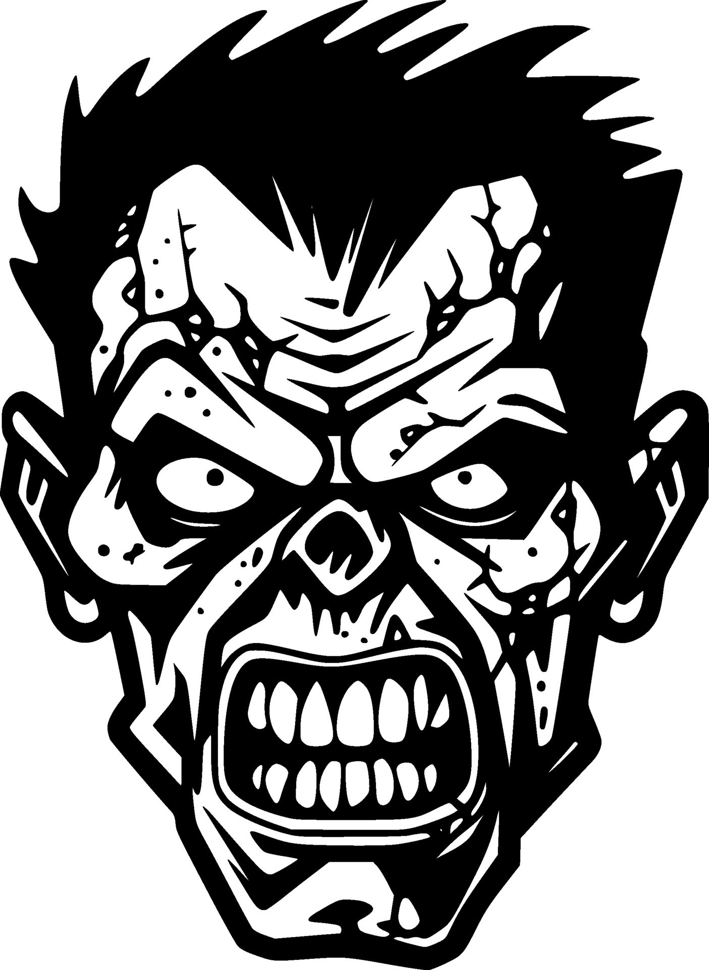 Zombie - High Quality Vector Logo - Vector illustration ideal for T ...