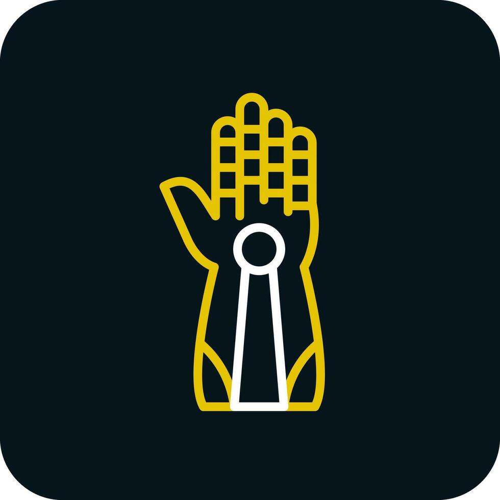 Gauntlet Vector Icon Design 27708062 Vector Art at Vecteezy