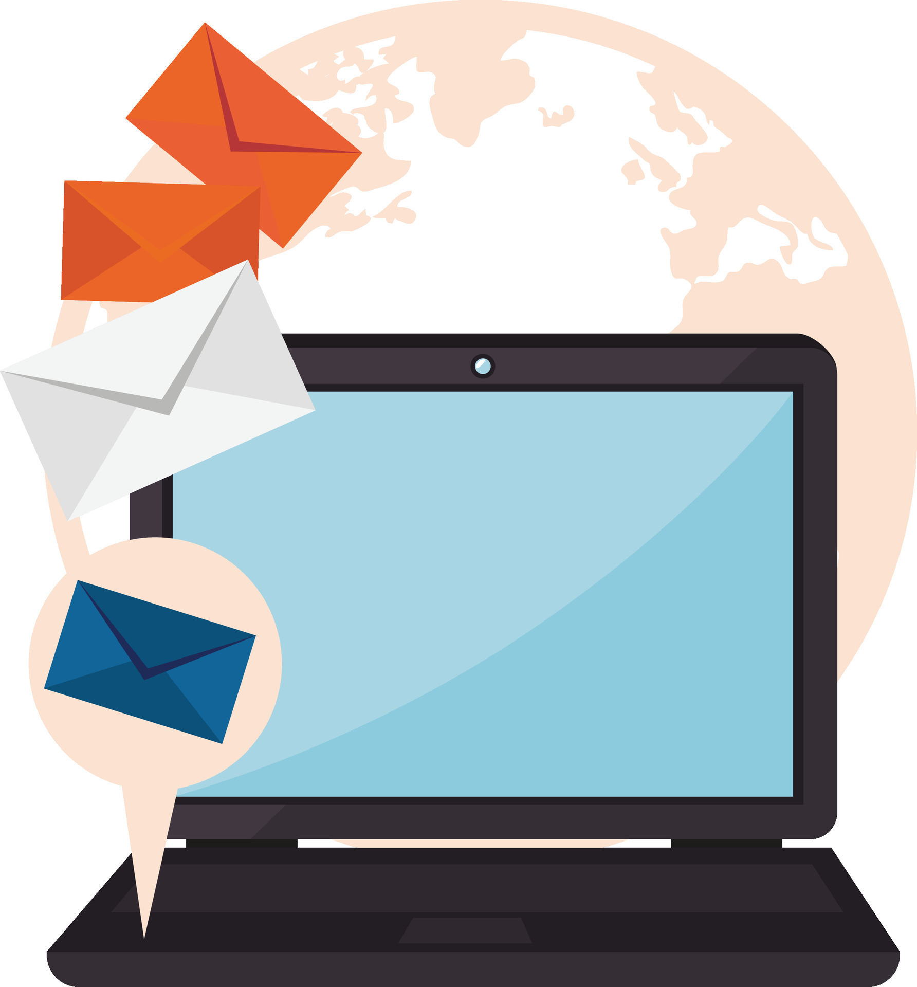 computer email notice 27708443 Vector Art at Vecteezy