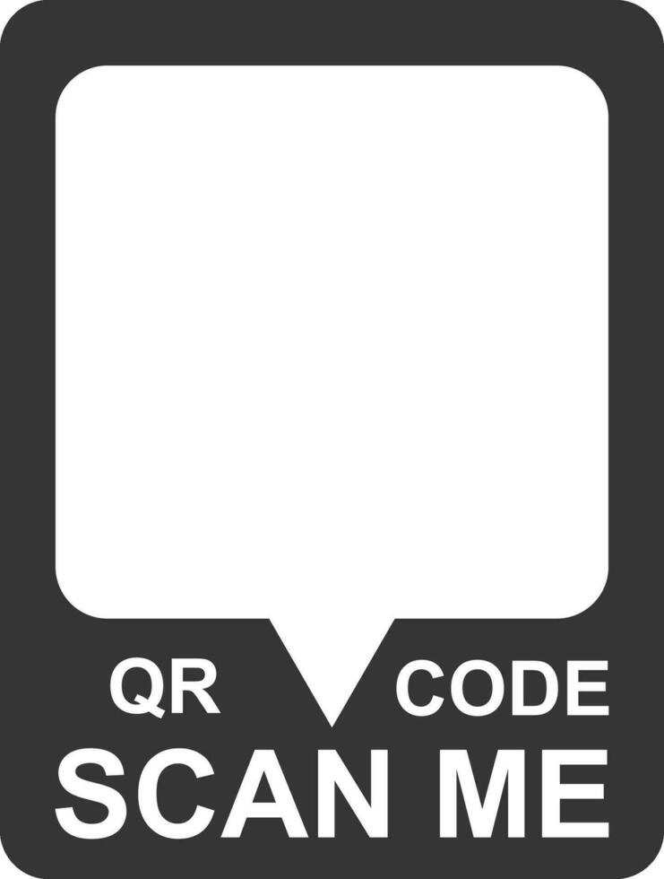 Scan Me Qr Code Template Smartphone Mobile App Payment Phone 27712130 Vector Art At Vecteezy