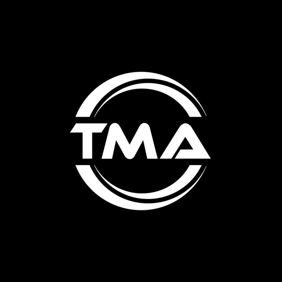 tma logo diseño, inspiración para un único identidad. moderno elegancia y creativo diseño ...