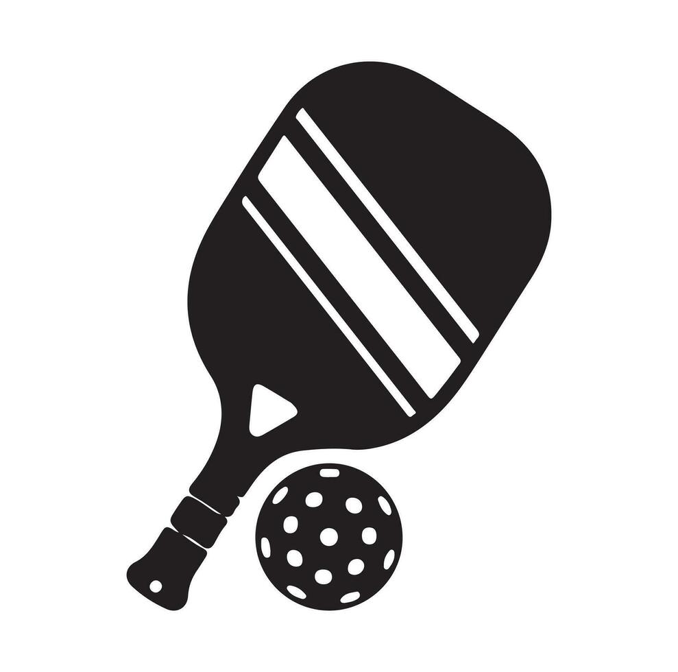 Pickleball vector And Pickleball Paddles Sign Symbol Icon Vector ... Pickleball vector And Pickleball Paddles Sign Symbol Icon Vector ...