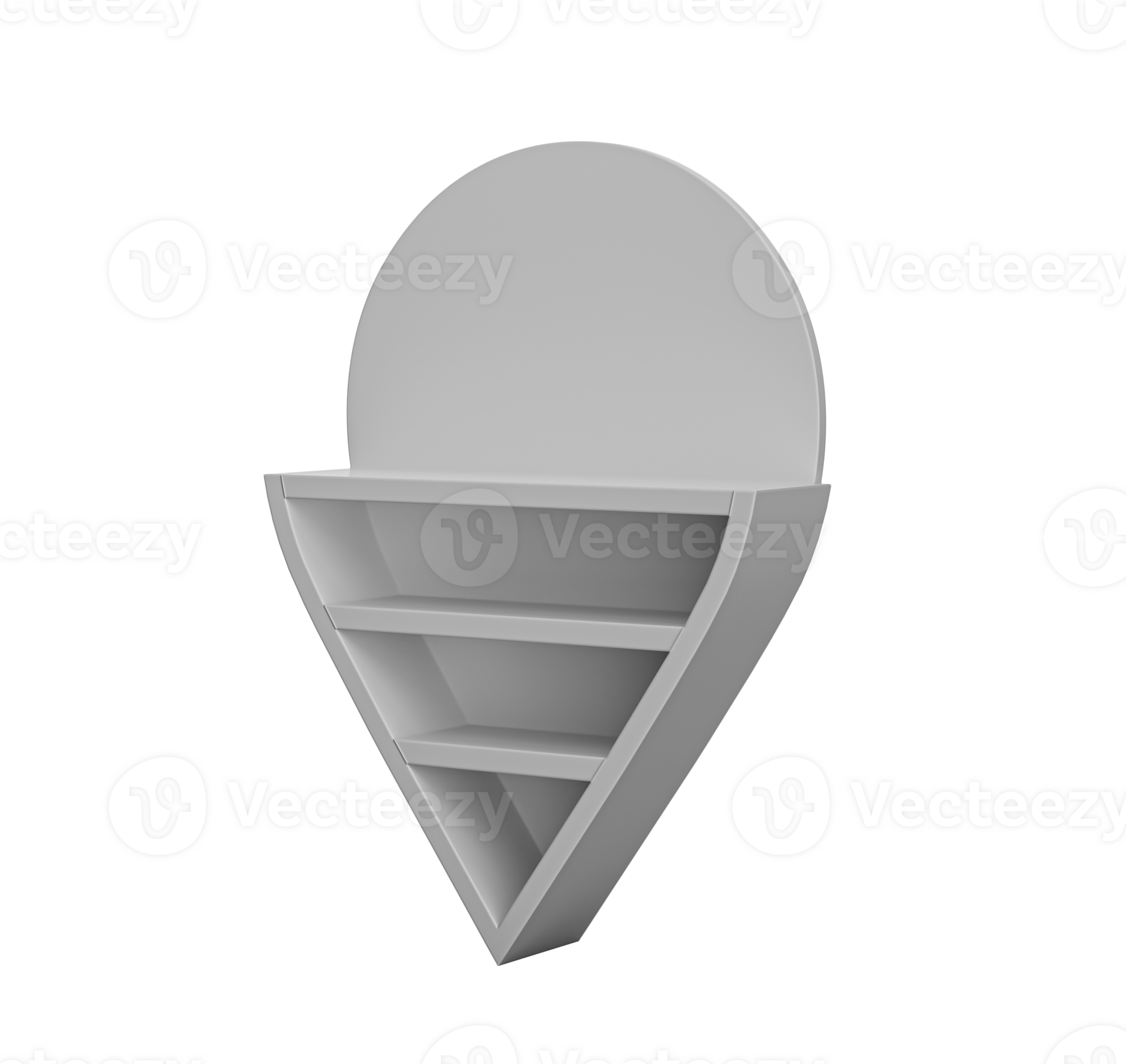 White Map Pointer 3d Pin Location Symbol 3d Illustration 27720465 Png