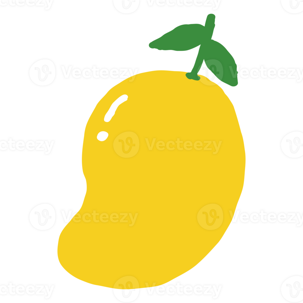 Icon Of Ripe Yellow Mango 27729363 Png