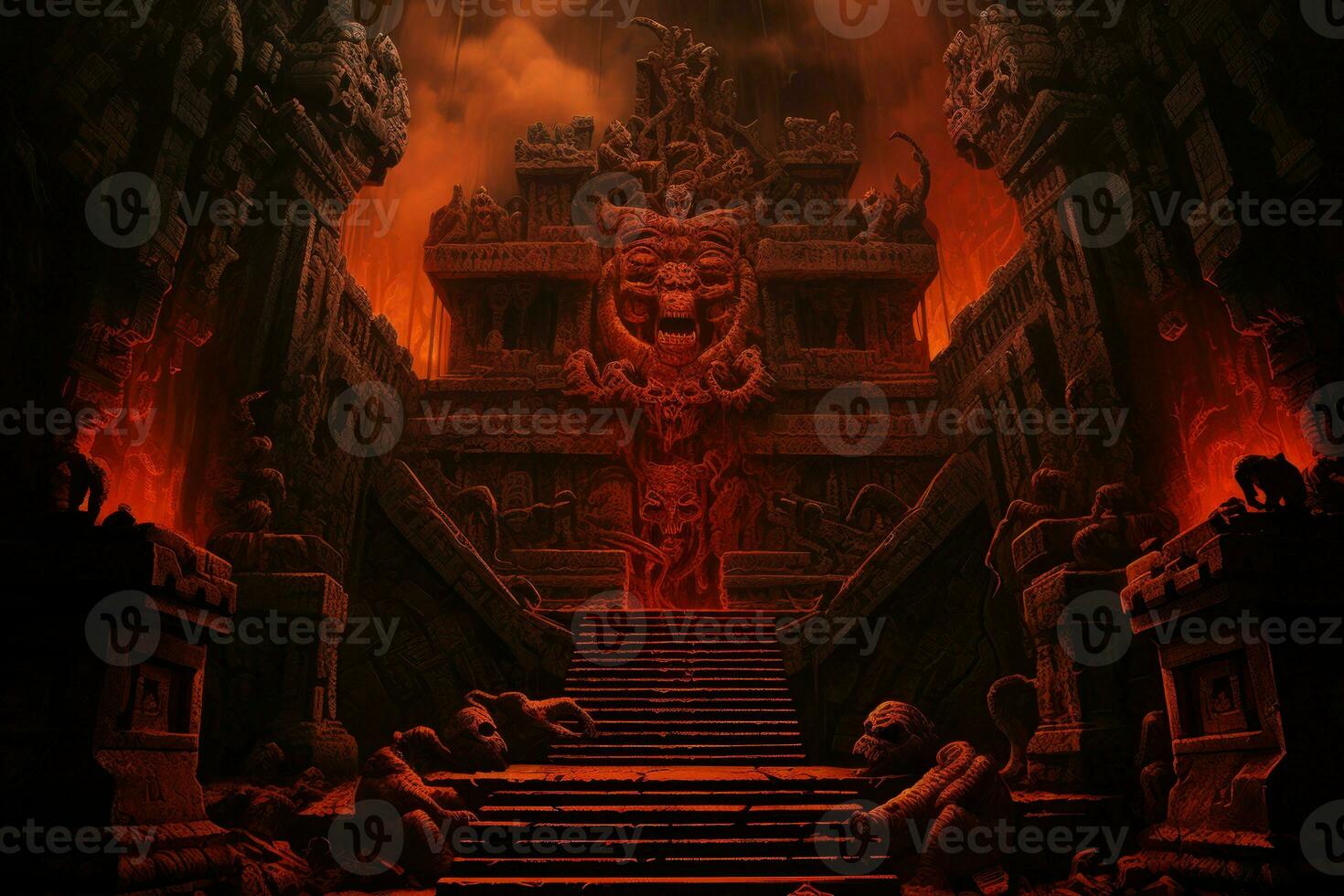 Temple of doom fire. Generate Ai 27736849 Stock Photo at Vecteezy Temple of doom fire. Generate Ai 27736849 Stock Photo at Vecteezy