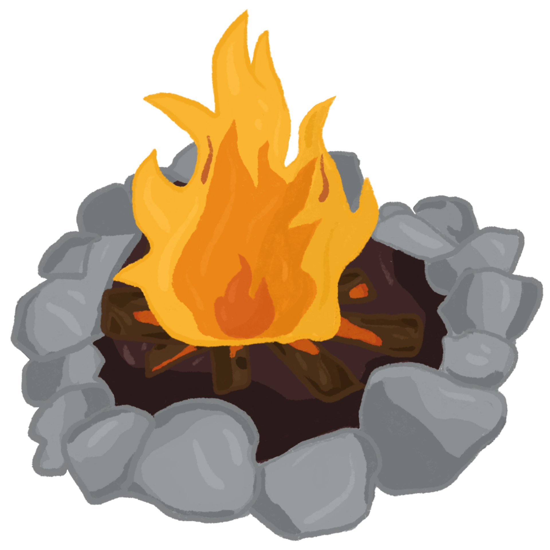 mignonne magnifique feu de camp 27736990 PNG