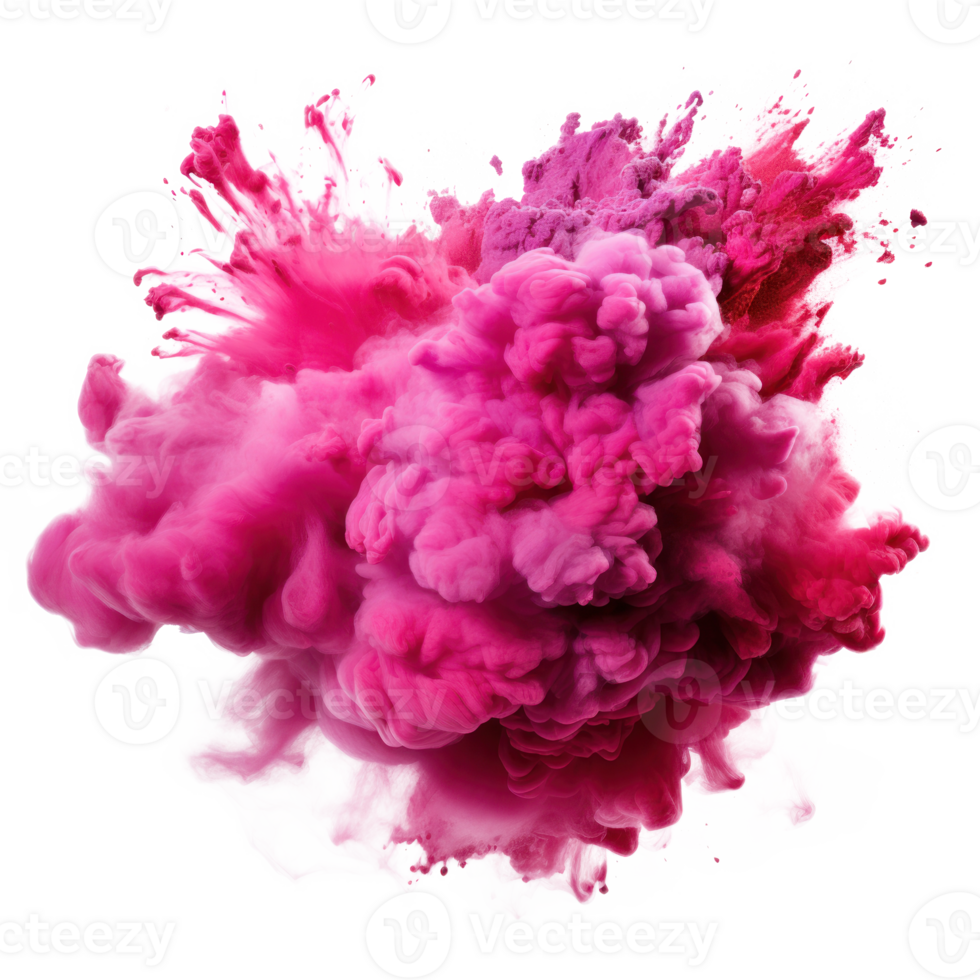 Pink Holi paint splash isolated. 27737879 PNG Pink Holi paint splash isolated. 27737879 PNG