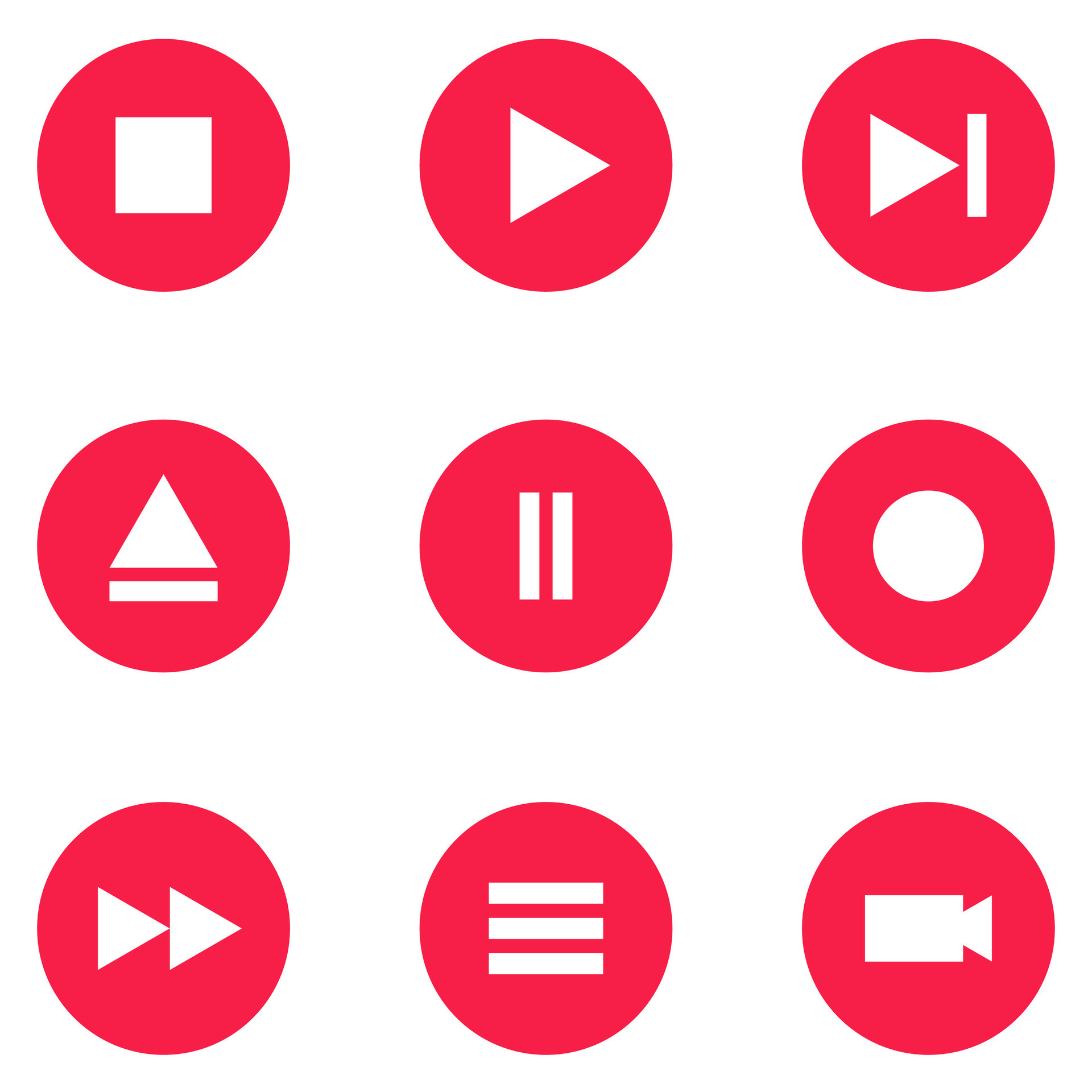 Media player buttons icon set. Multimedia and Audio Icons Set. Set of ... Media player buttons icon set. Multimedia and Audio Icons Set. Set of ...