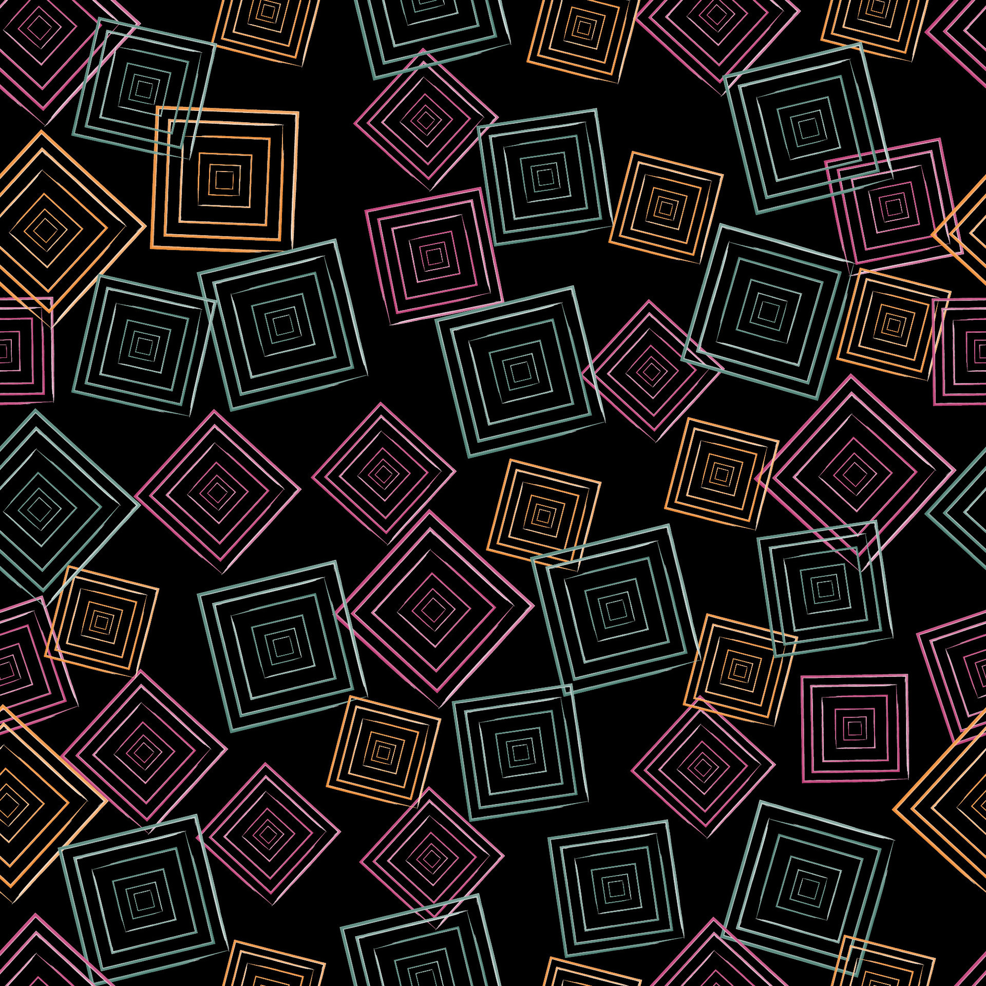 seamless abstract geometric pattern of squares 27739691 Vector Art at ...