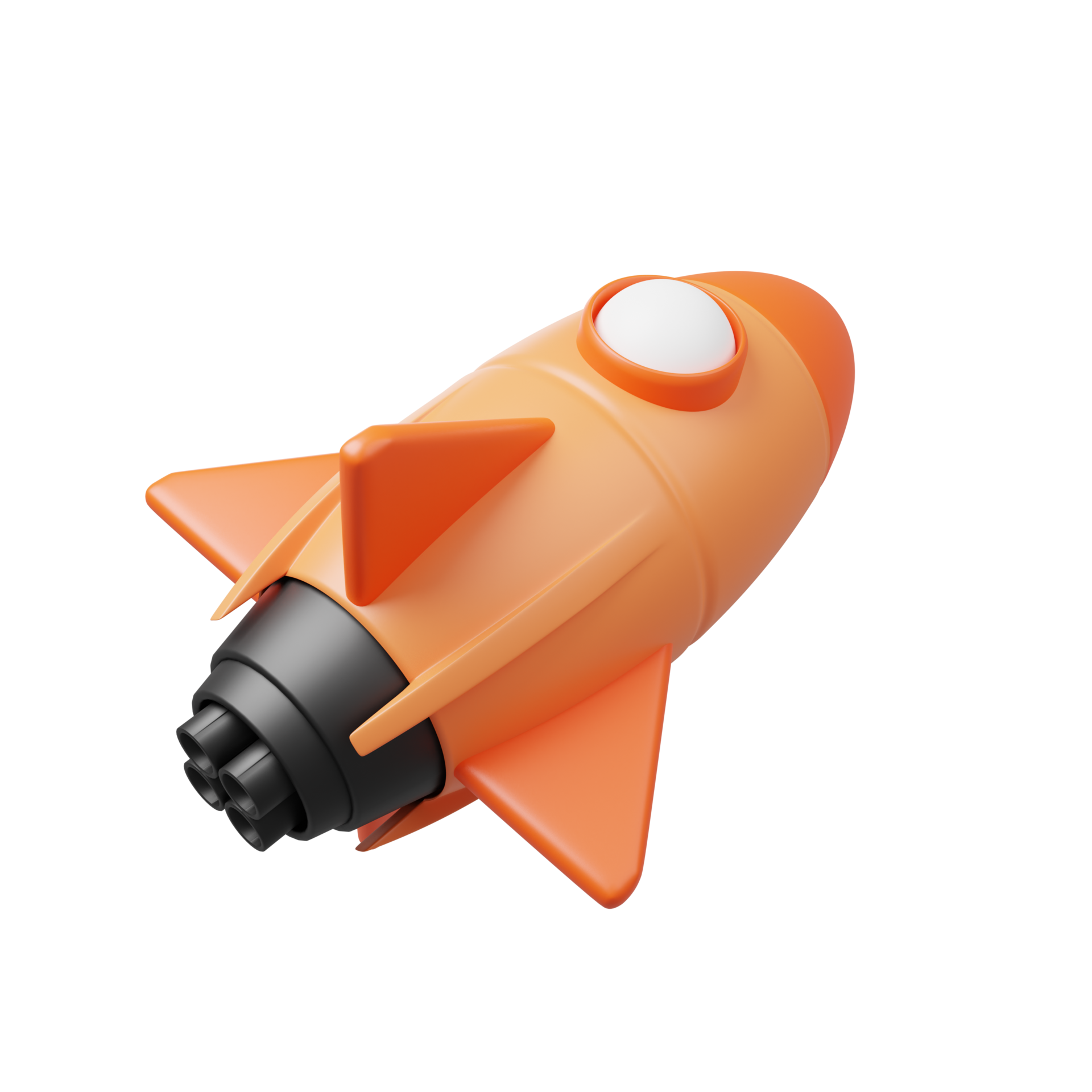 3d Space Rocket Launch 27743013 Png