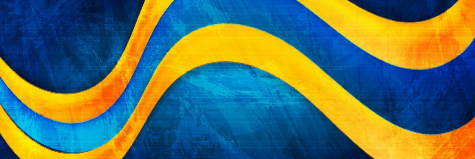 contraste naranja y azul grunge ola resumen antecedentes 27756182 ...