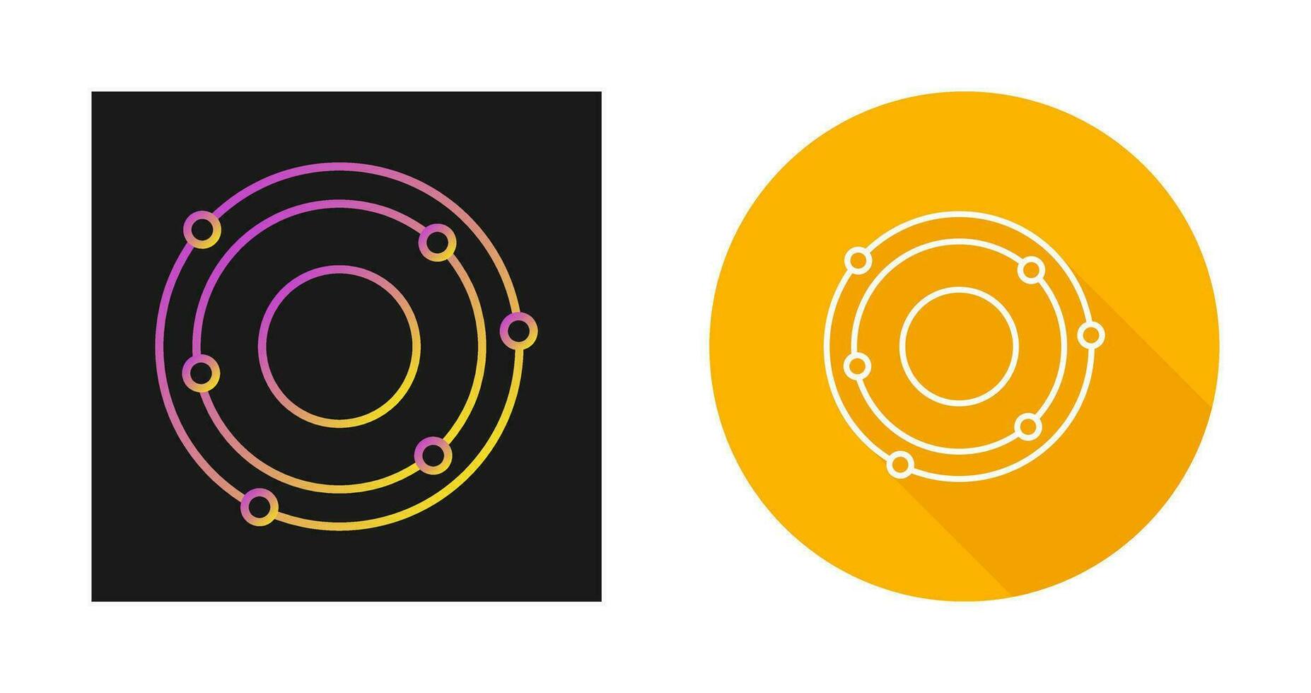 Atomic Structure Vector Icon 27758759 Vector Art At Vecteezy
