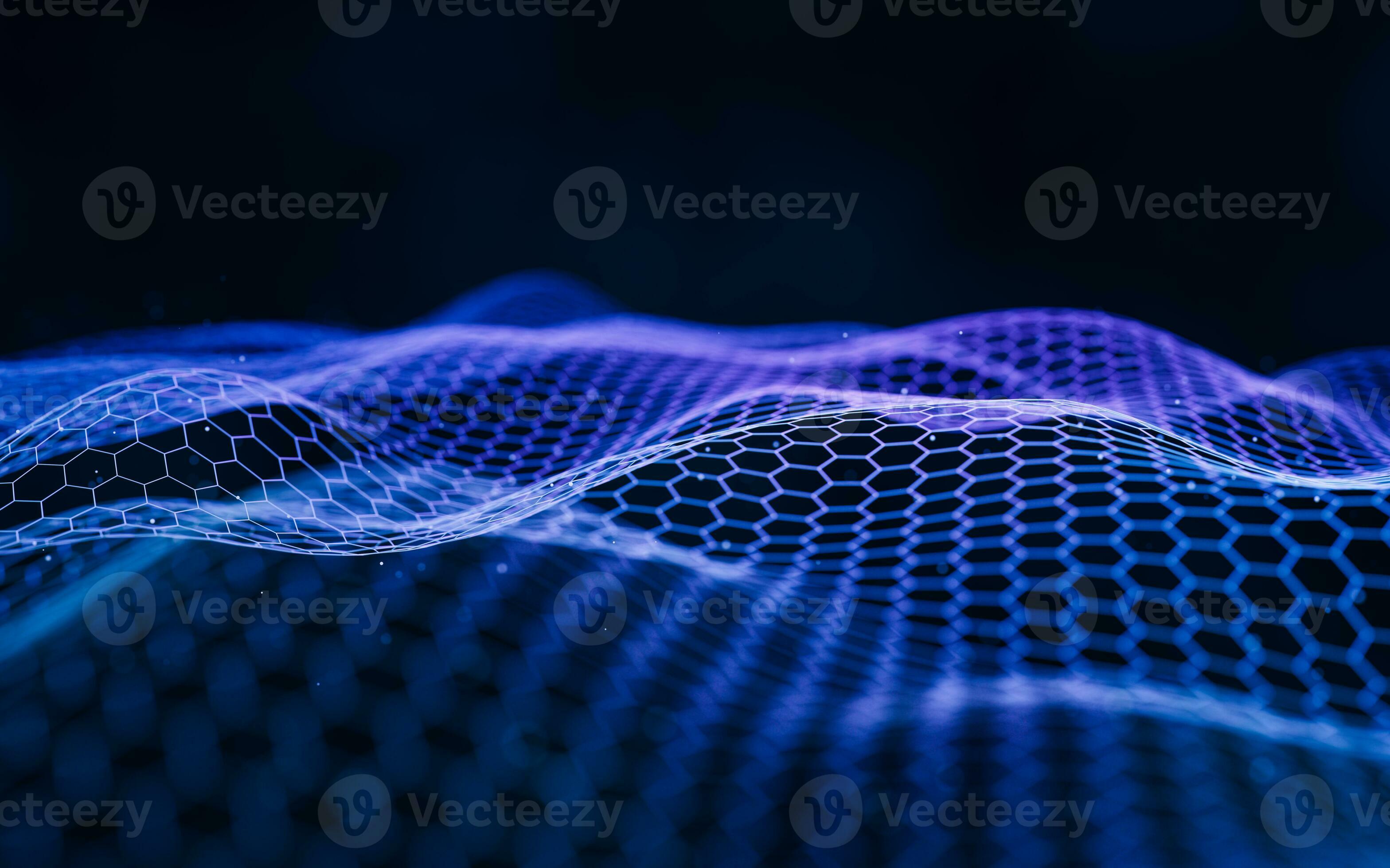 Digital hexagonal graphic background, 3d rendering. 27761825 Stock Photo at Vecteezy