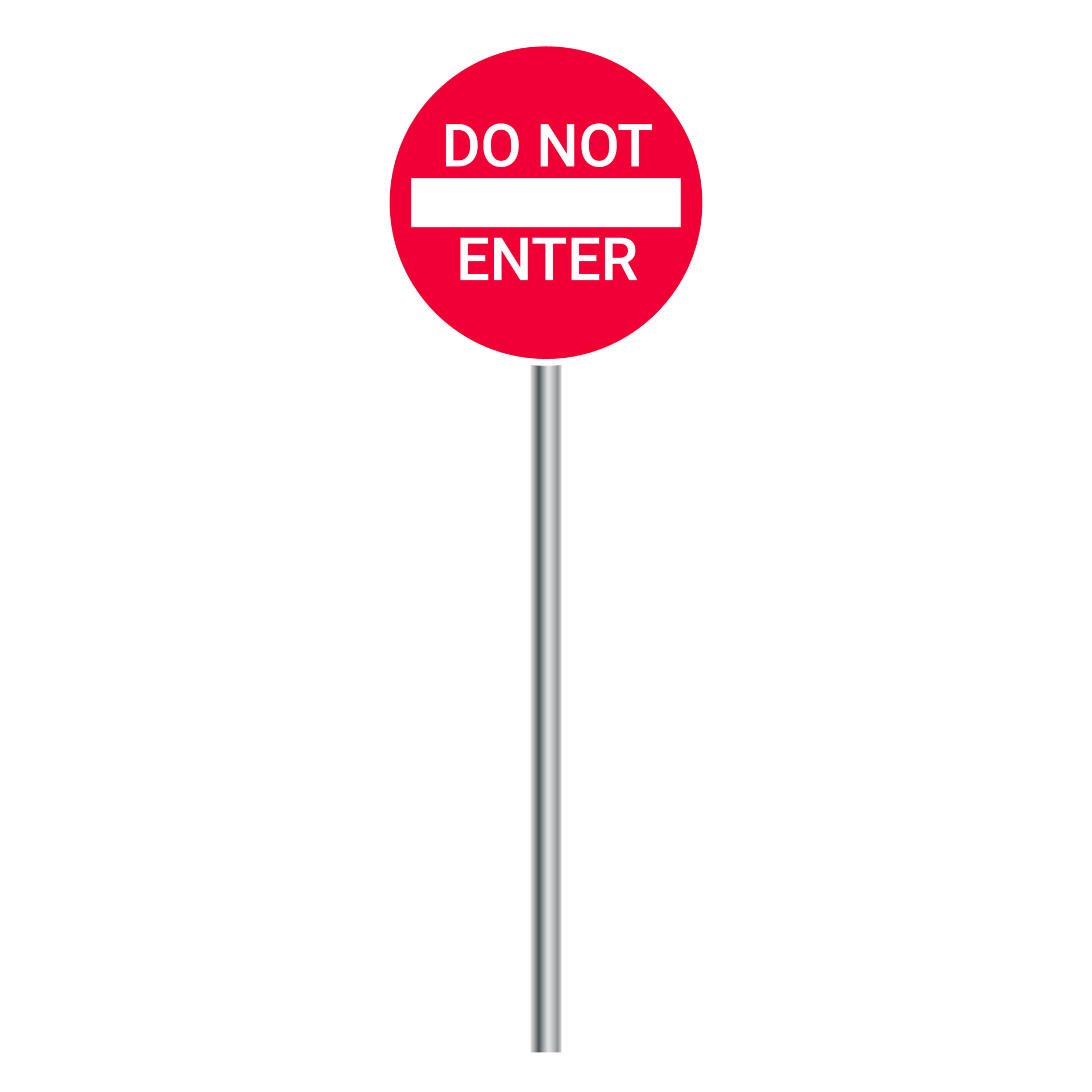 Do not enter road sign.Transparent road sign 27763823 PNG