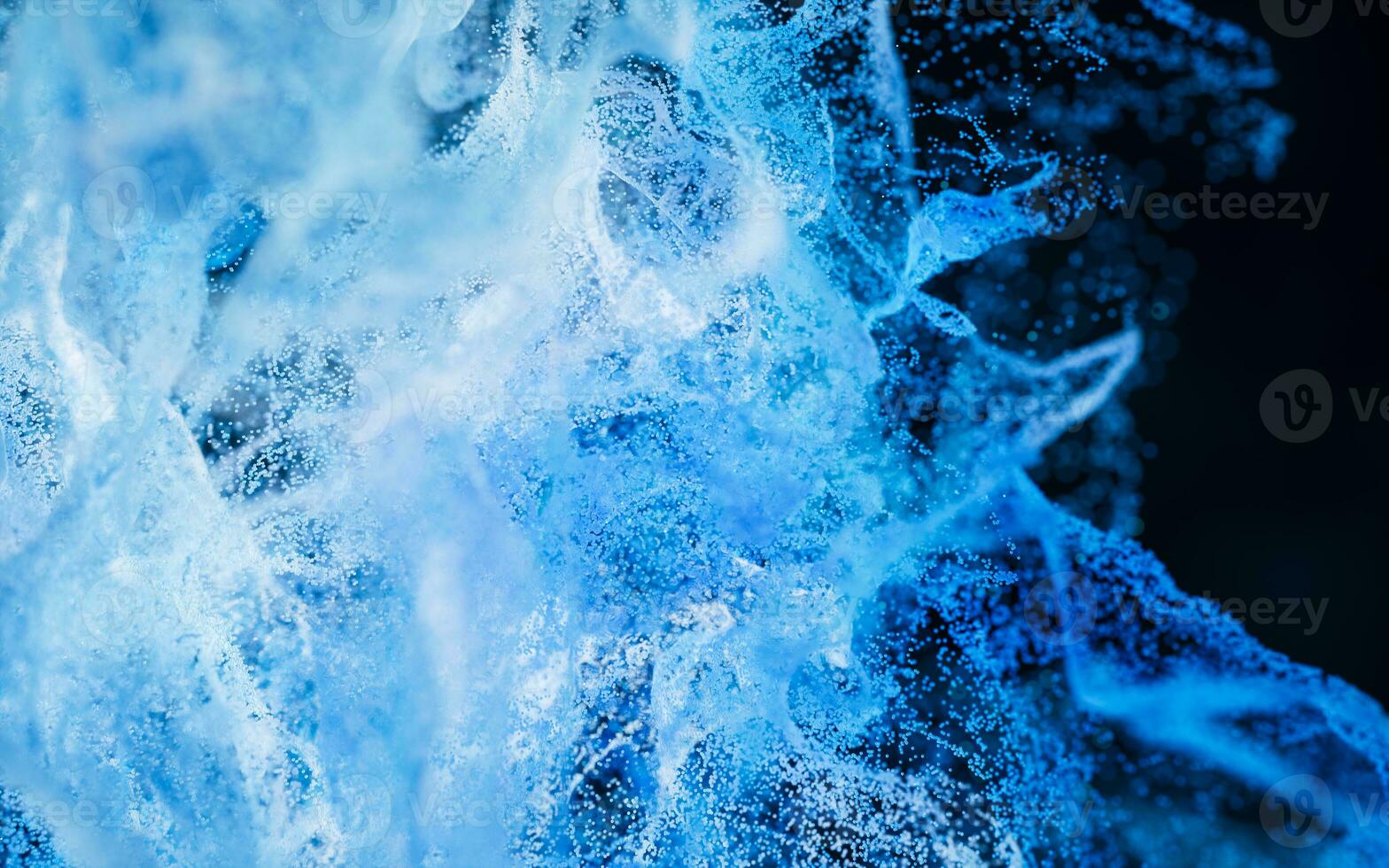 Abstract wave particles, diffuse powder, 3d rendering. 27771370 Stock Photo at Vecteezy