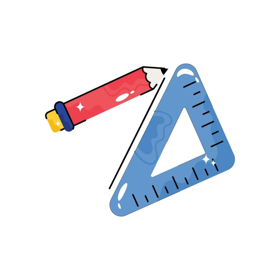 Stationery Doodle Vector Colorful Sticker Eps 10 File 27772088 Vector