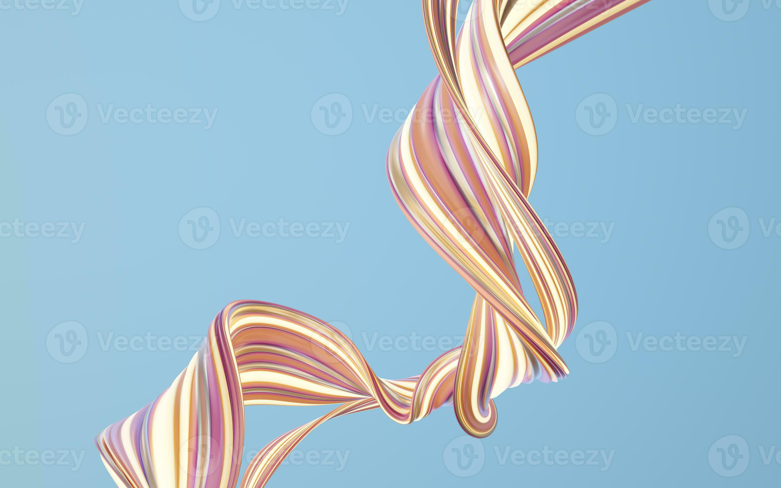 Abstract flowing curve lines, 3d rendering. 27772211 Stock Photo at Vecteezy