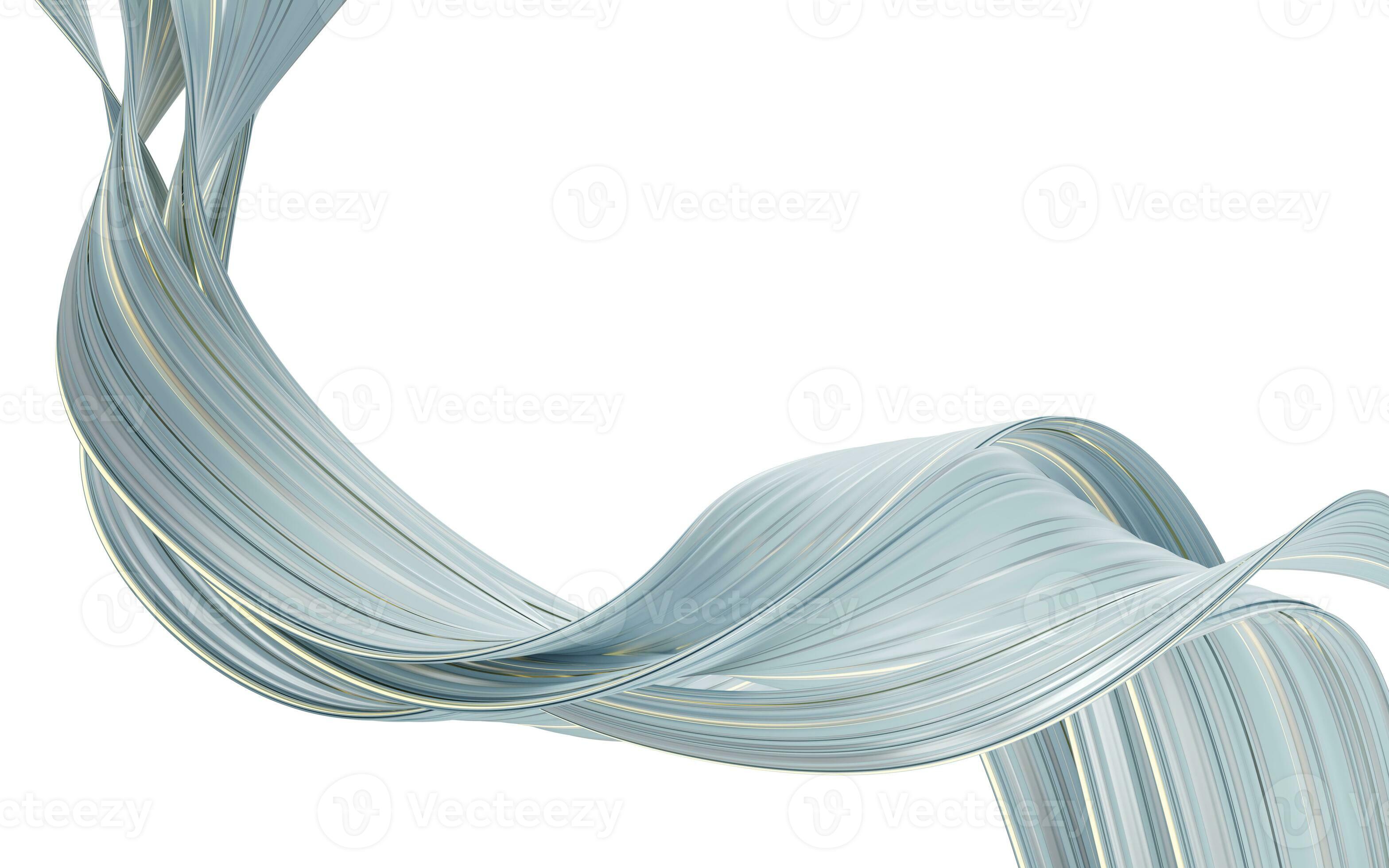 Abstract flowing curve lines, 3d rendering. 27772222 Stock Photo at Vecteezy